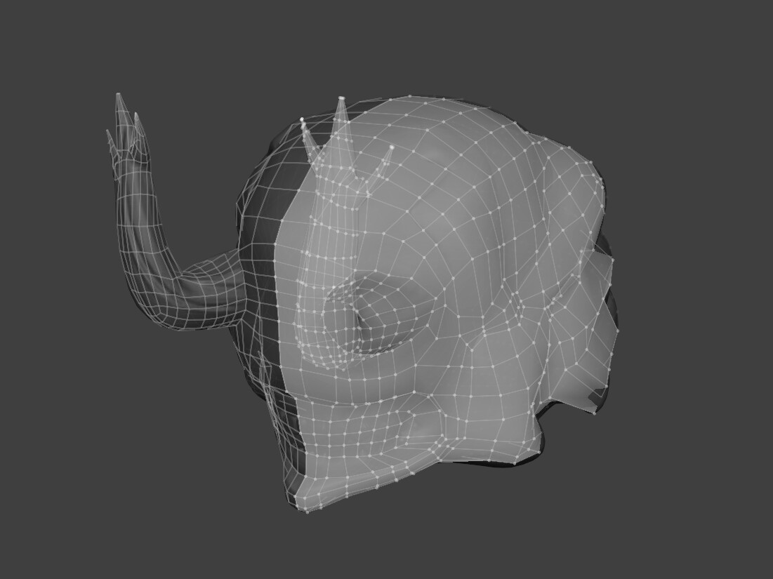 ArtStation - Retopology/Monster Artwork