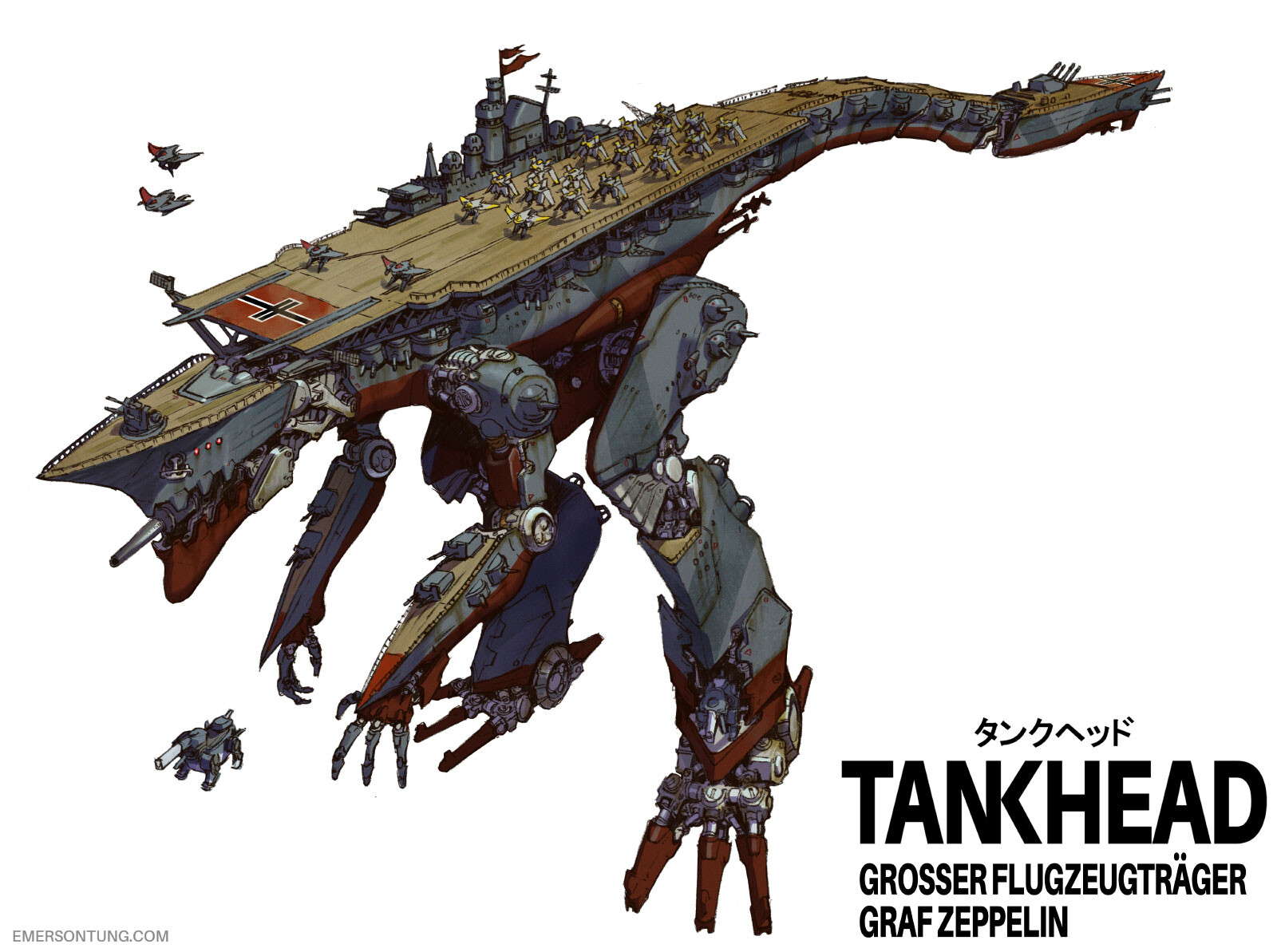ArtStation - Imperial Carriership Graf Zeppelin