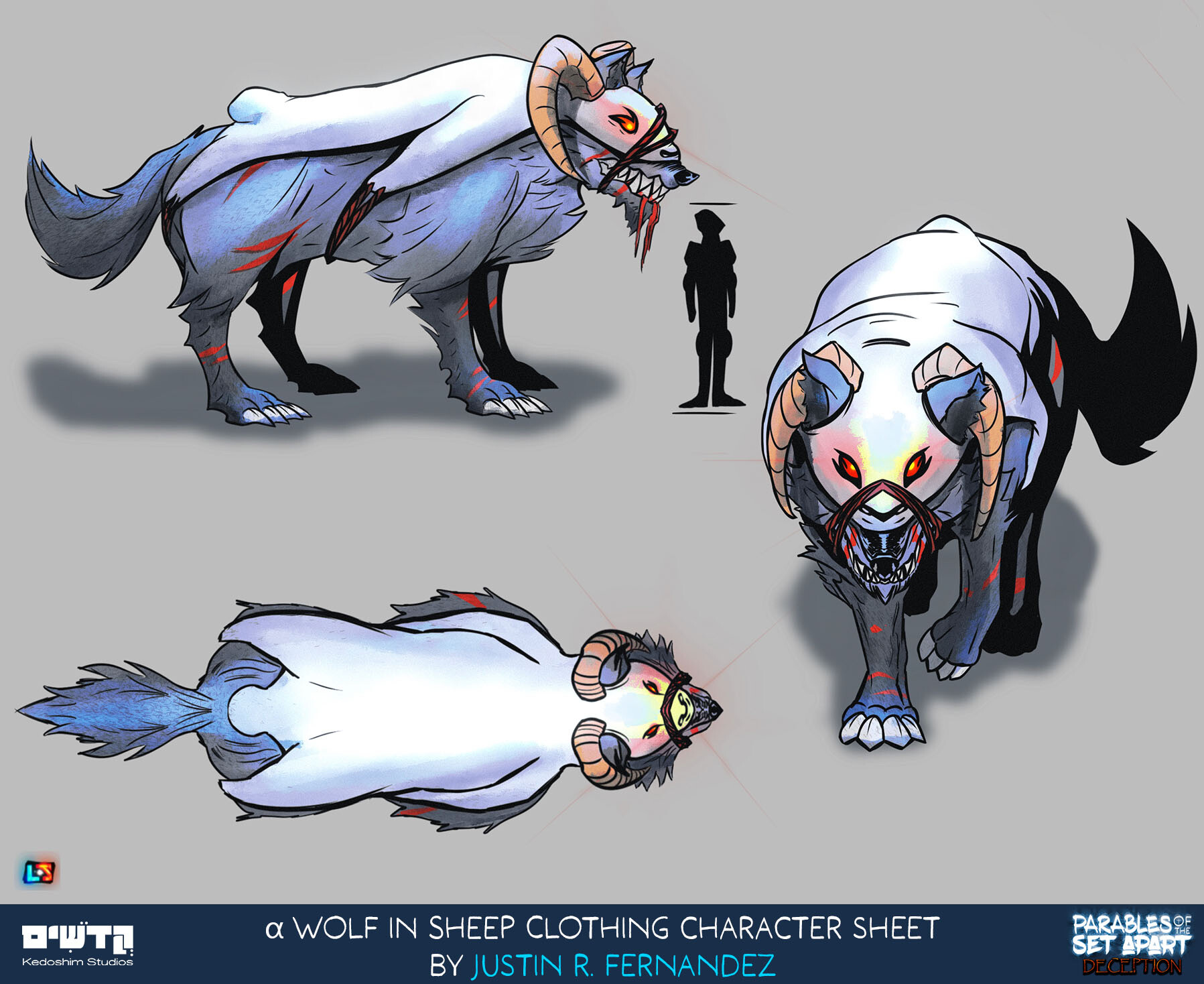 ArtStation - WOLF IN SHEEP’S CLOTHING (Concept Art-PSA:D)