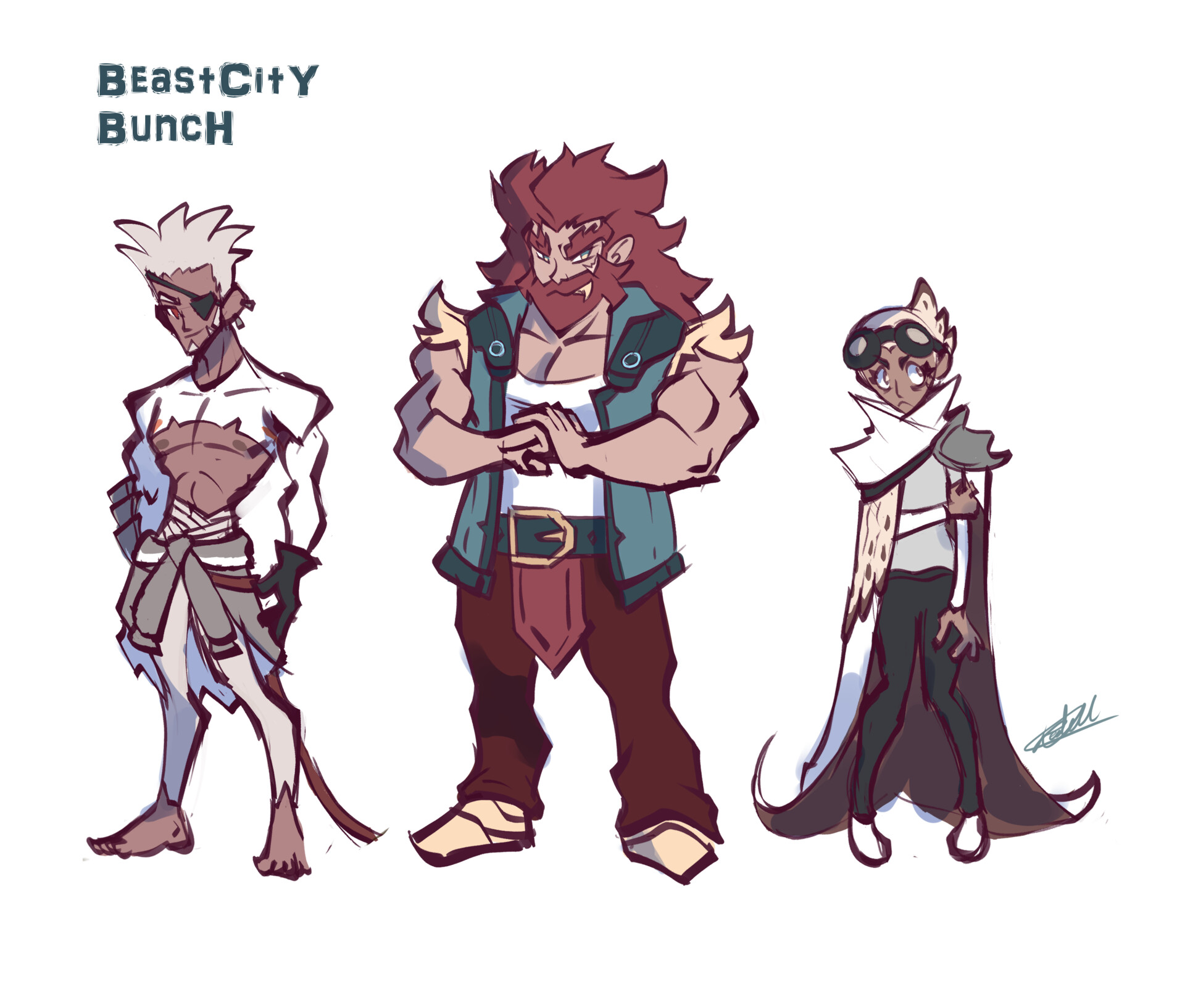 ArtStation - Beastcity Bunch