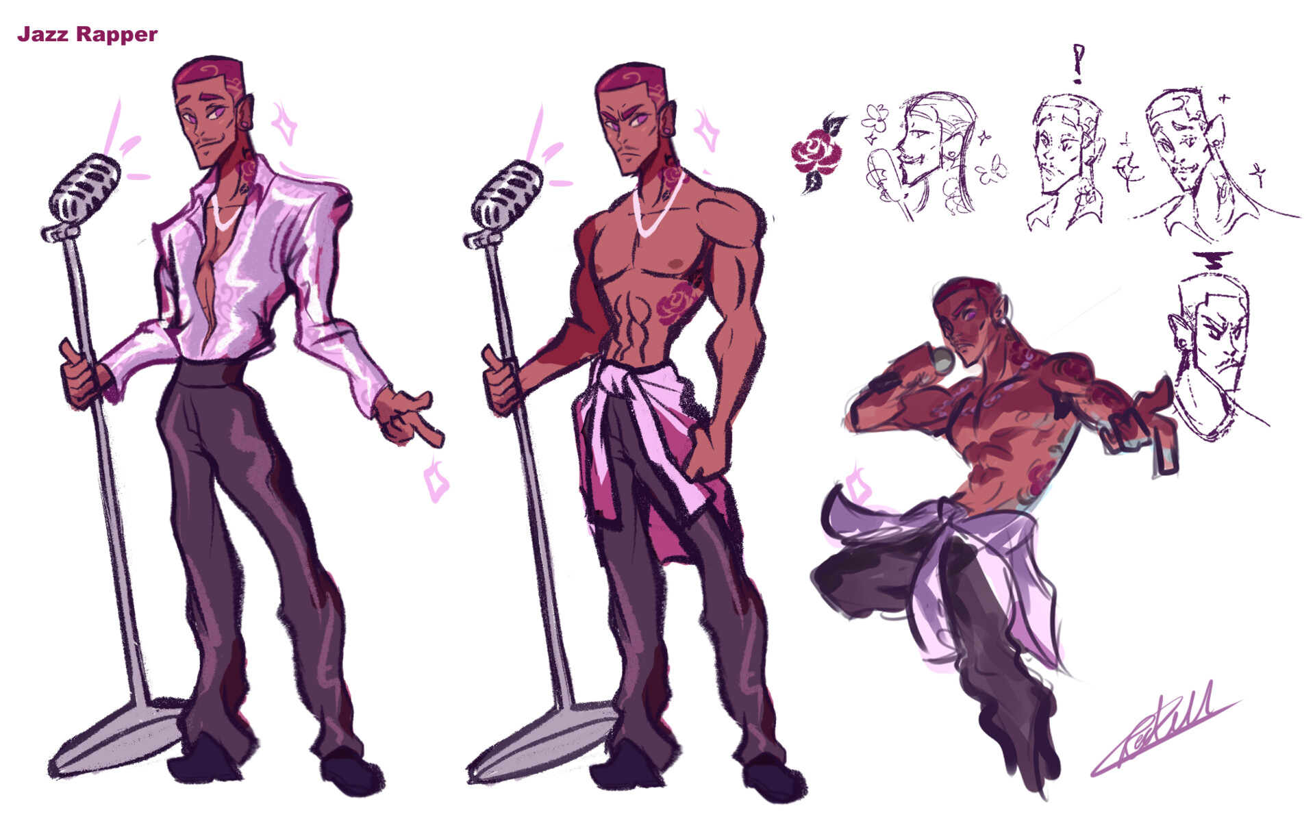 ArtStation - Jazz Rapper