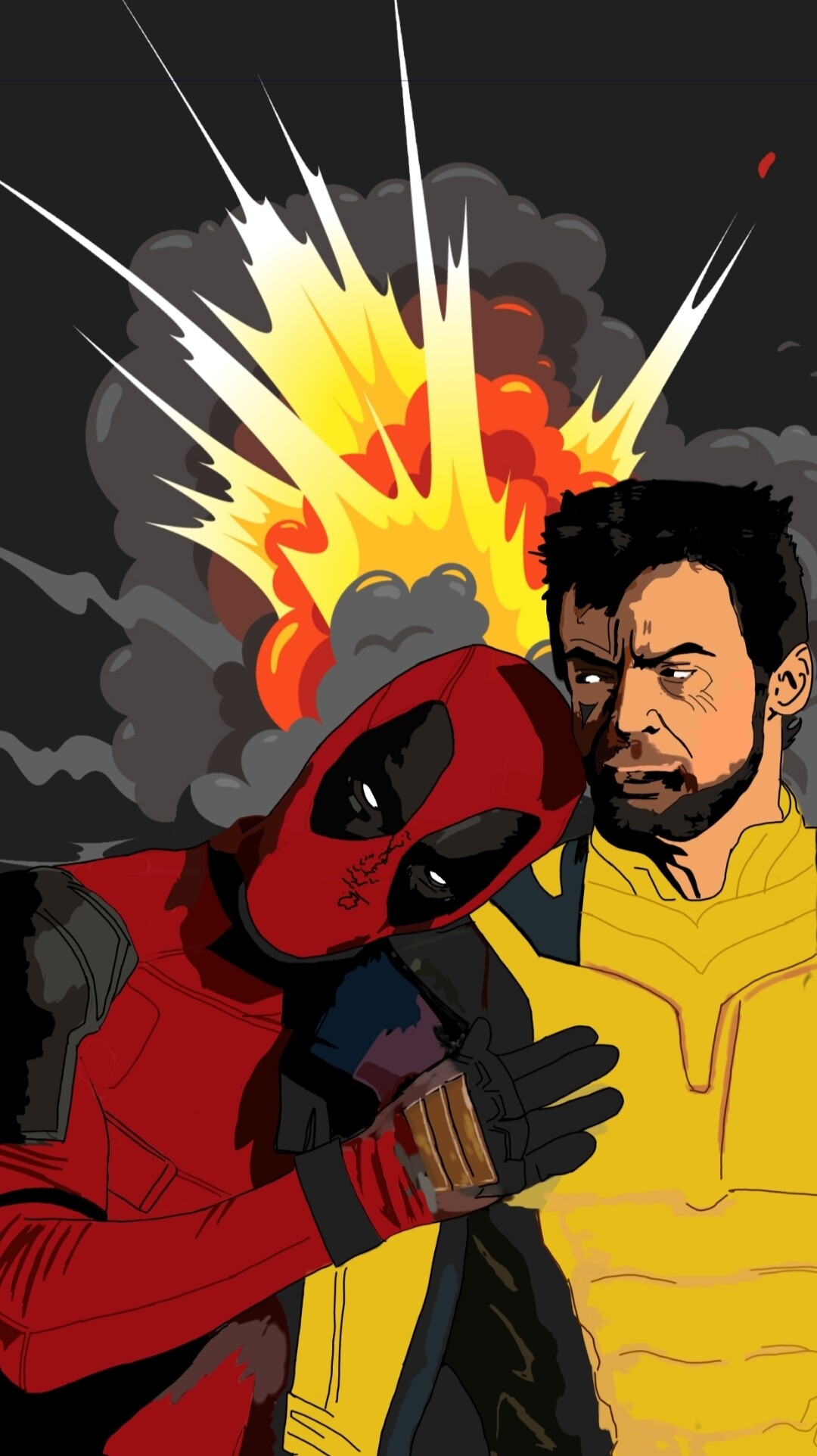ArtStation - Deadpool and Wolverine fanart