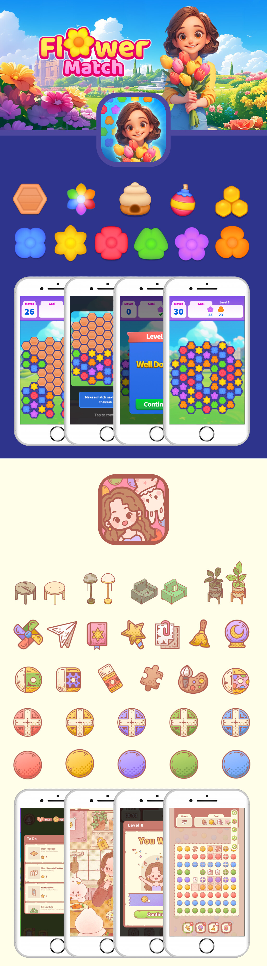 ArtStation - Flower Match