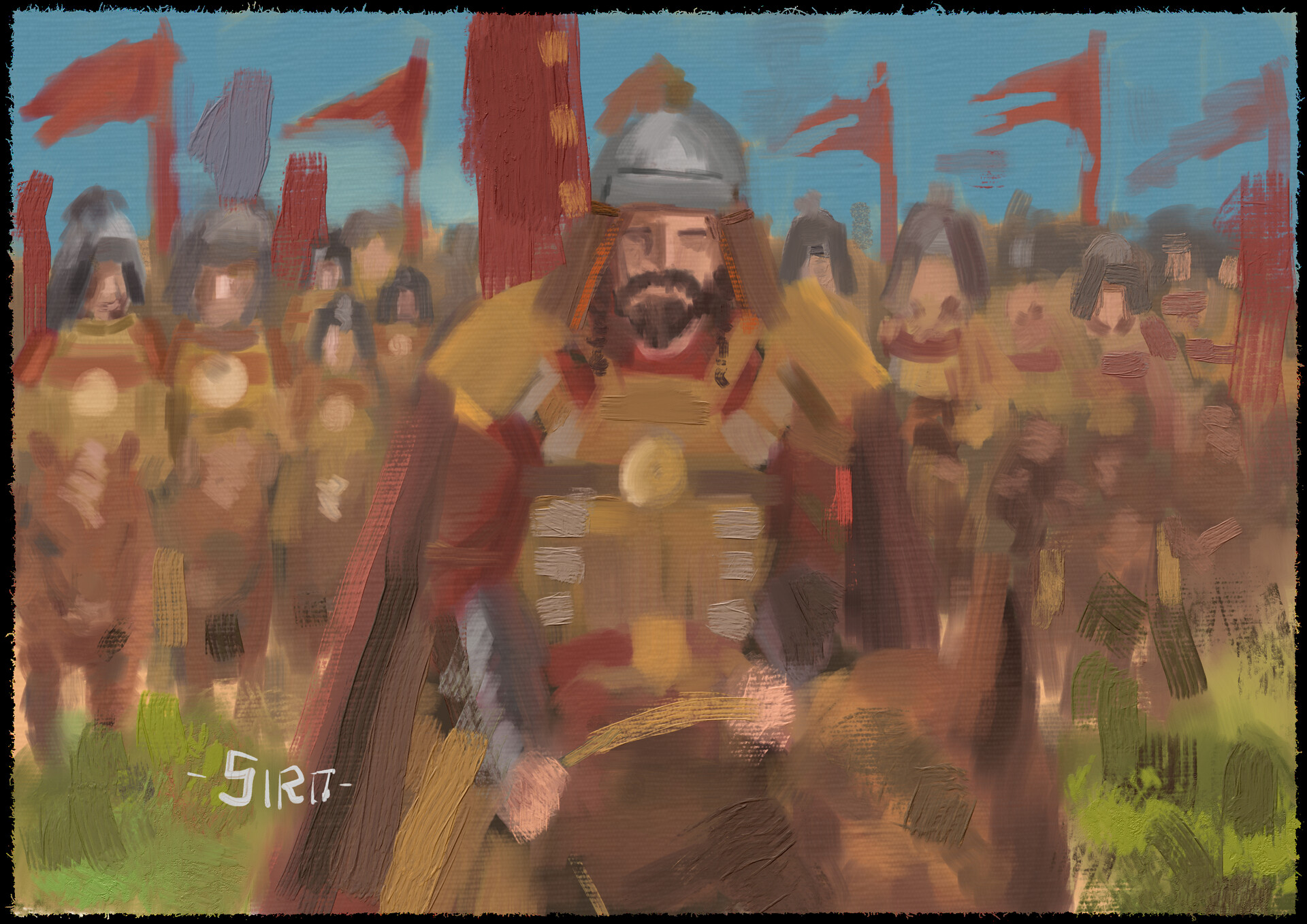 ArtStation - Mongolian Army