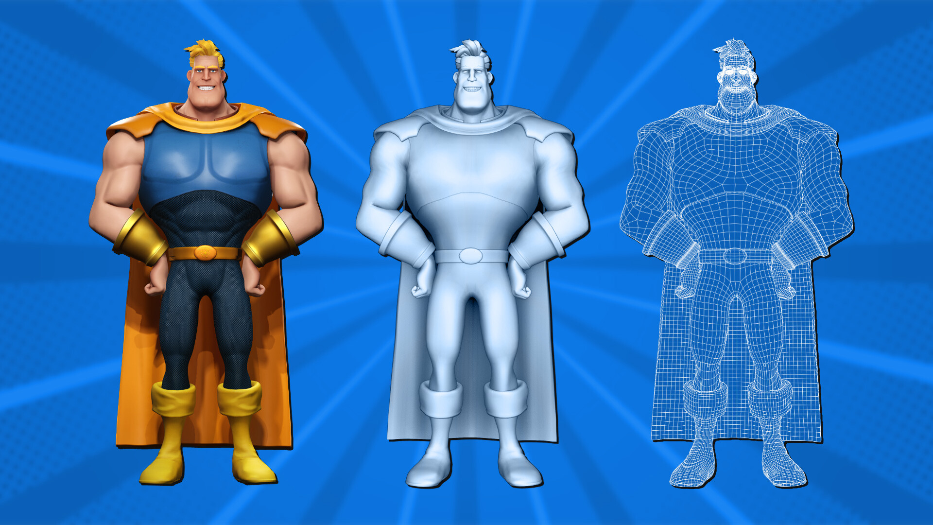 Reallusion Inc. - Stylized 3D Characters - Comic Heroes