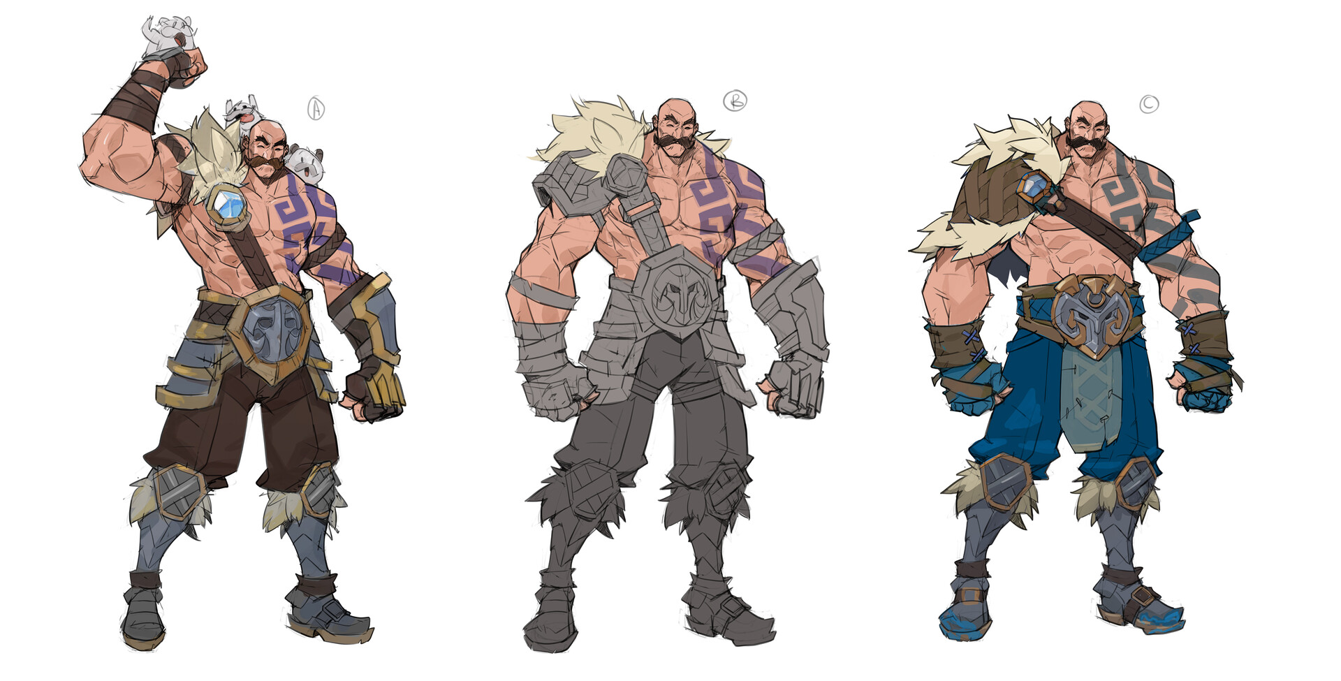 Hicham Habchi - Braum Character Concept Style & Creative Direction - 2XKO