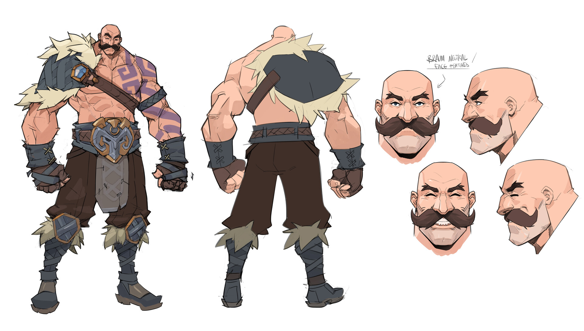 Hicham Habchi - Braum Character Concept Style & Creative Direction - 2XKO