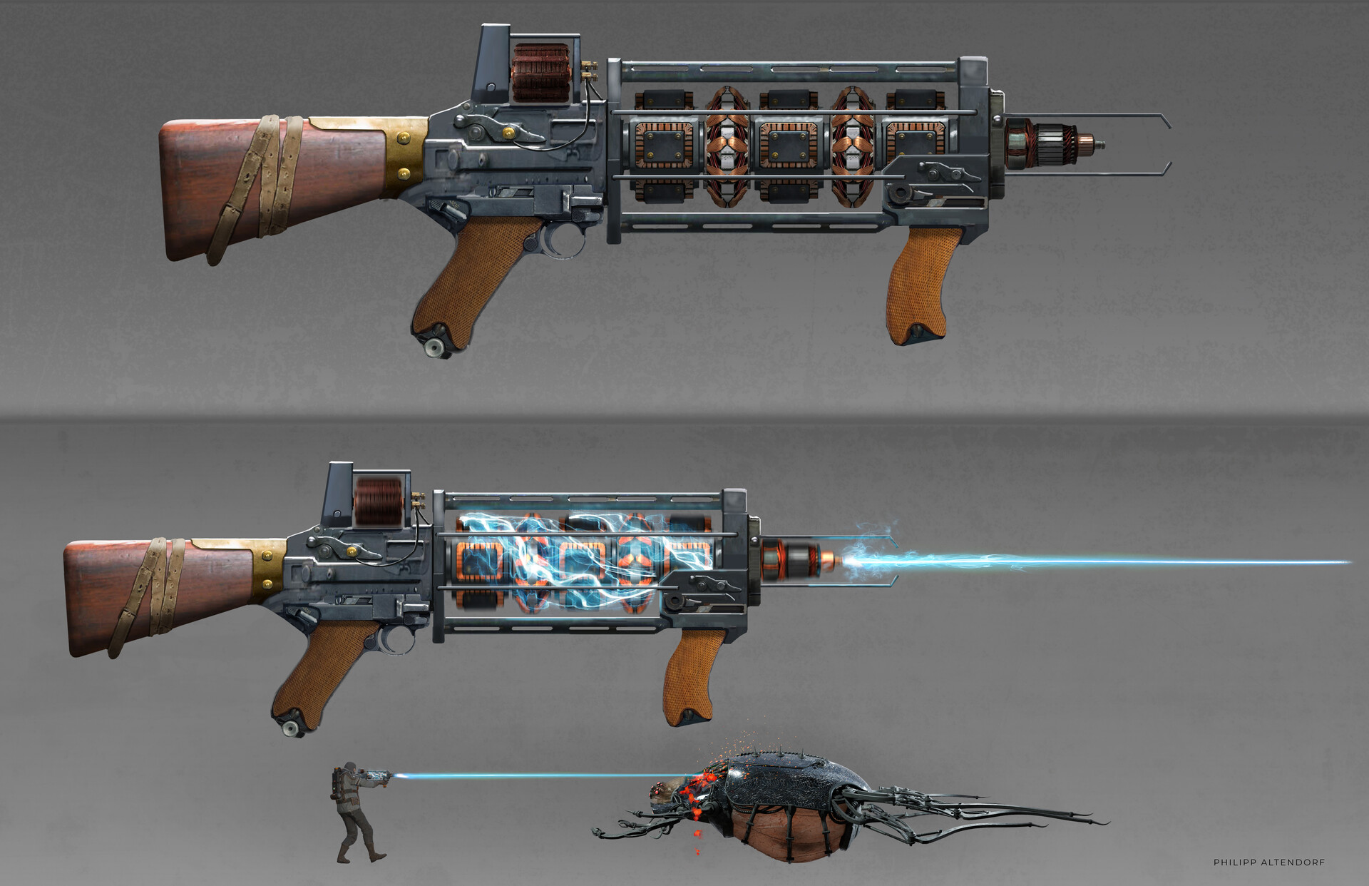 ArtStation - Weapons of The Matrix - VEIL OF SHADOWS