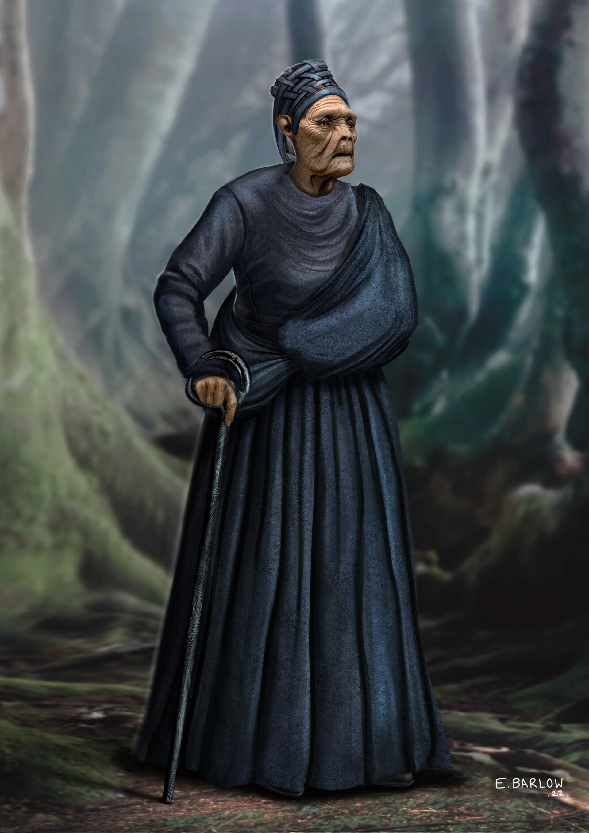 ArtStation - Force Witch Elder