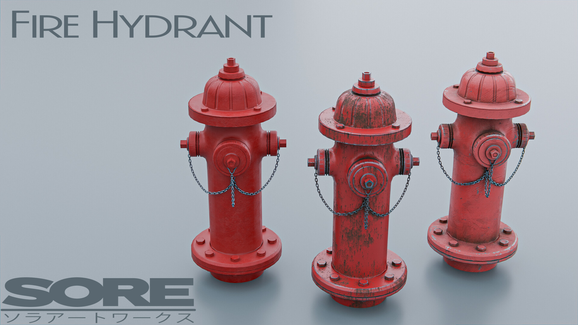 ArtStation - Fire Hydrant
