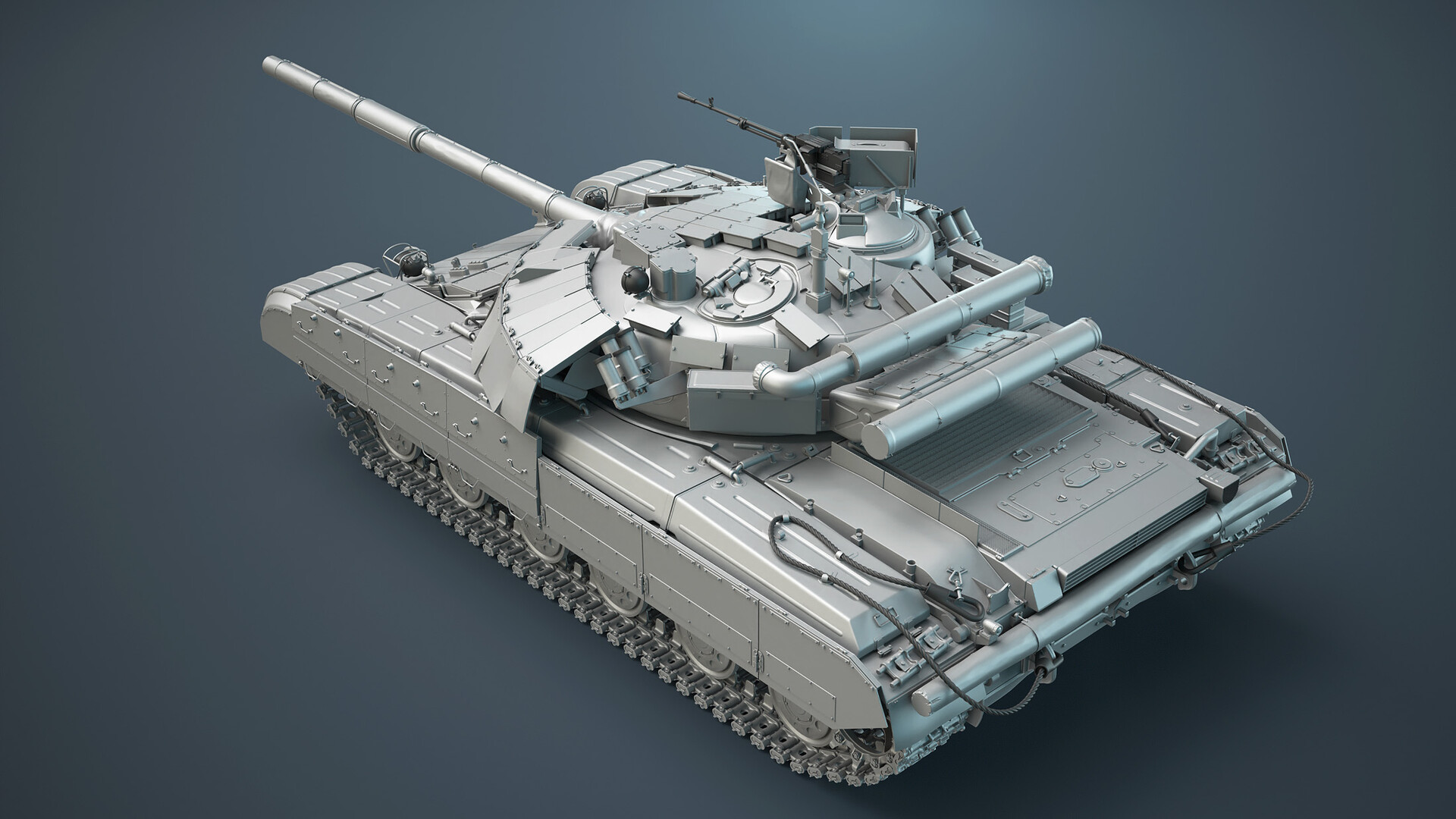 Serhii Ryzhkov - T-64BM Bulat Tank High-Poly