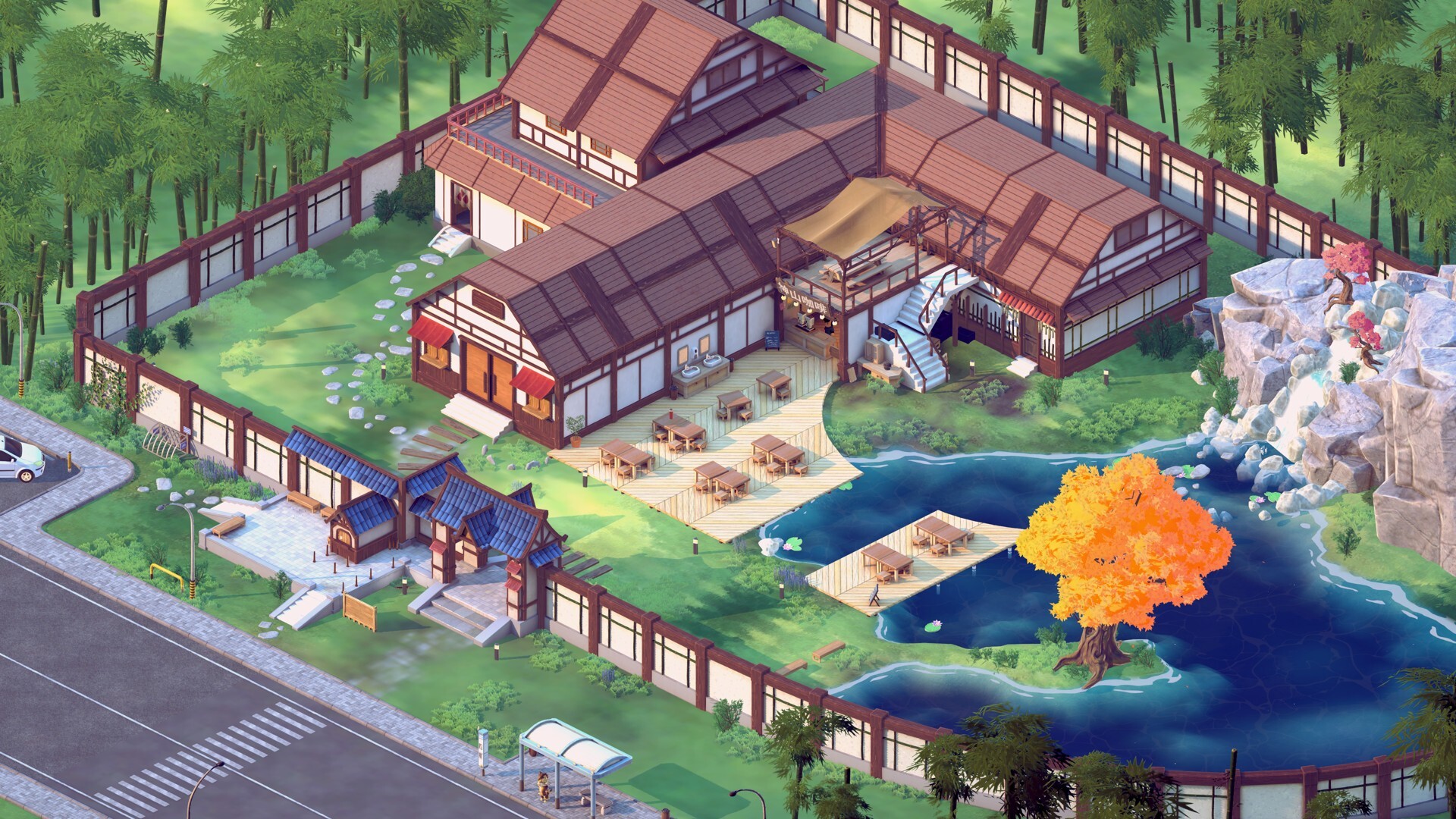 ArtStation - Hotel outside