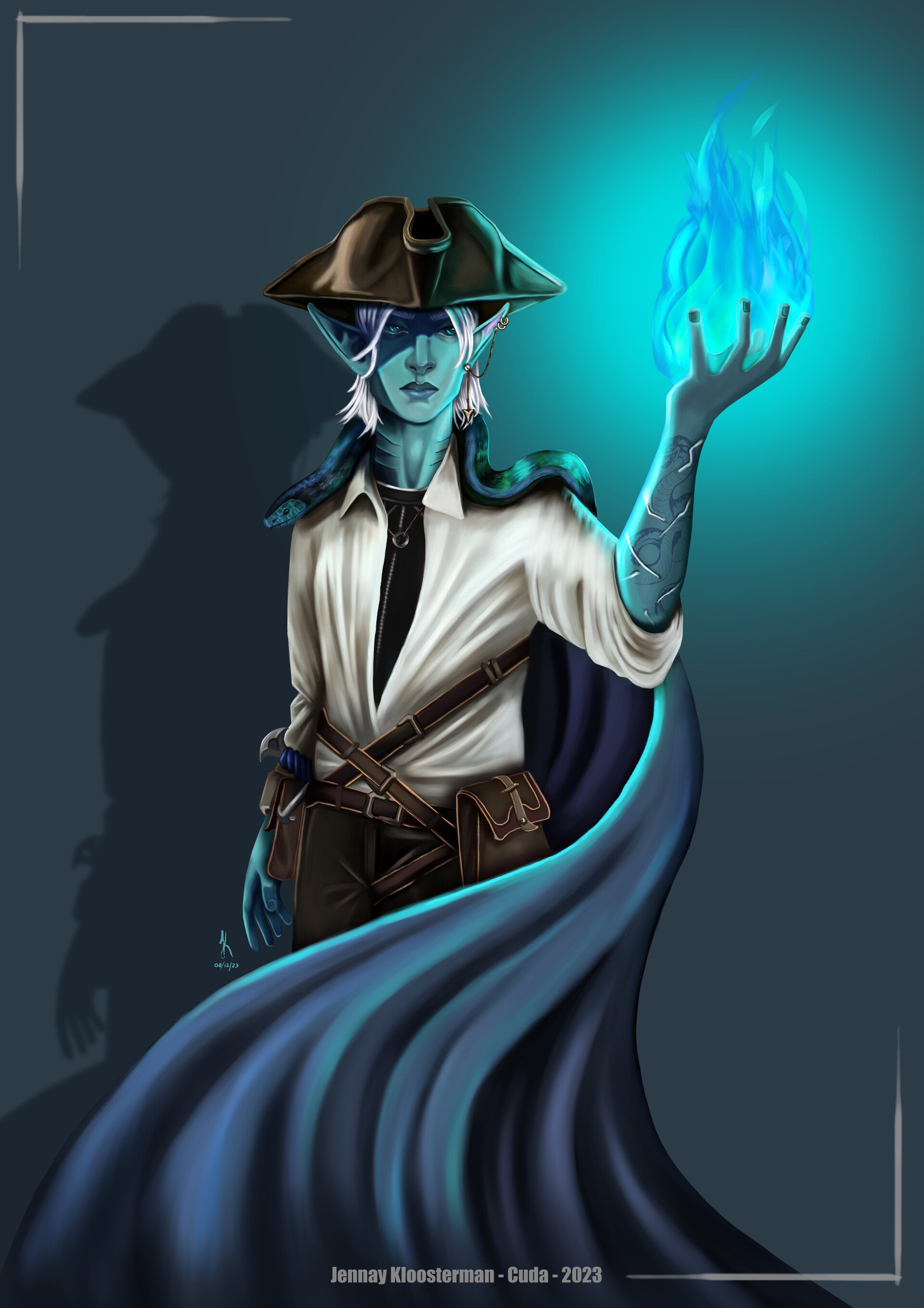 ArtStation - Cuda (Dungeons & Dragons) - Digital Portrait