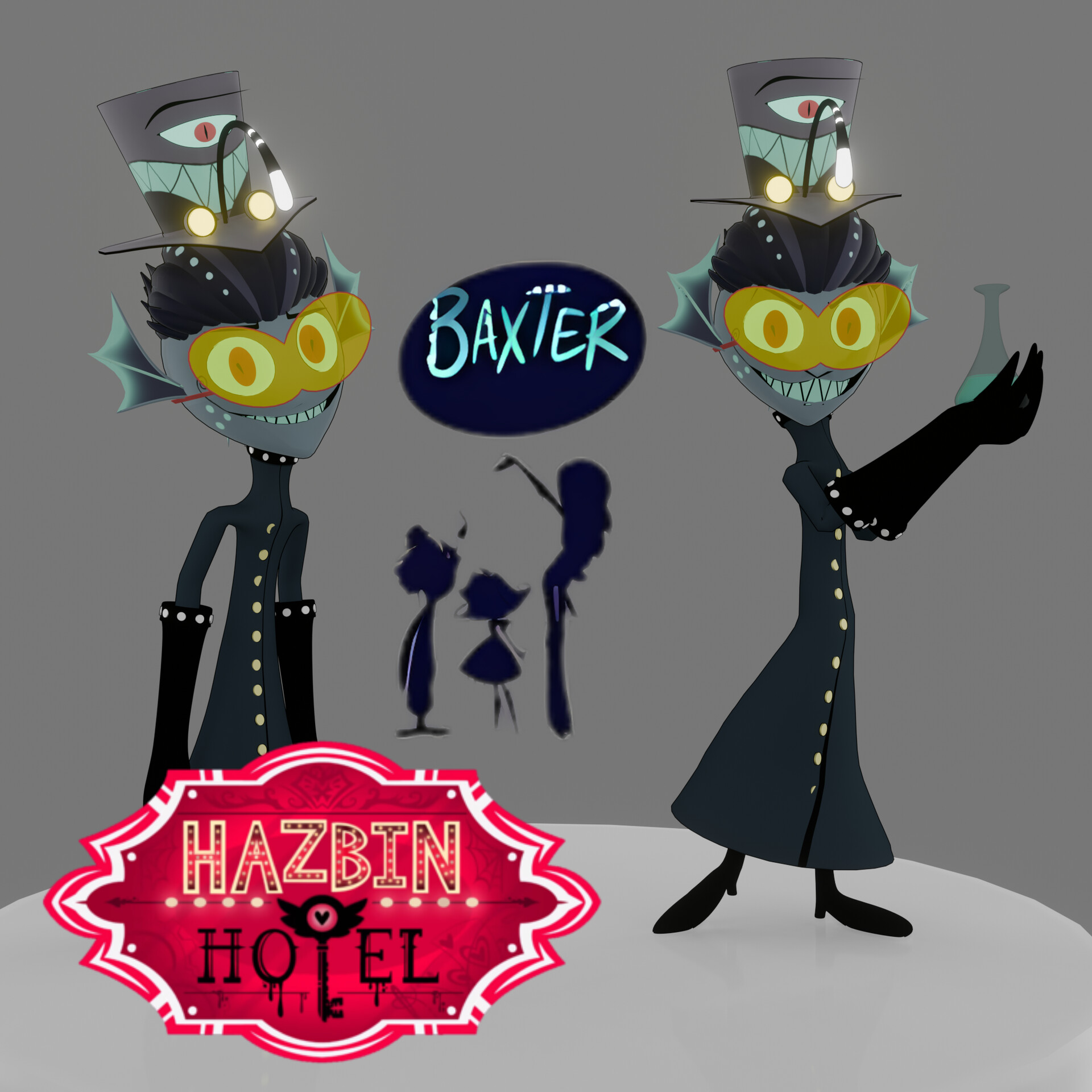 ArtStation - Hazbin Hotel Baxter