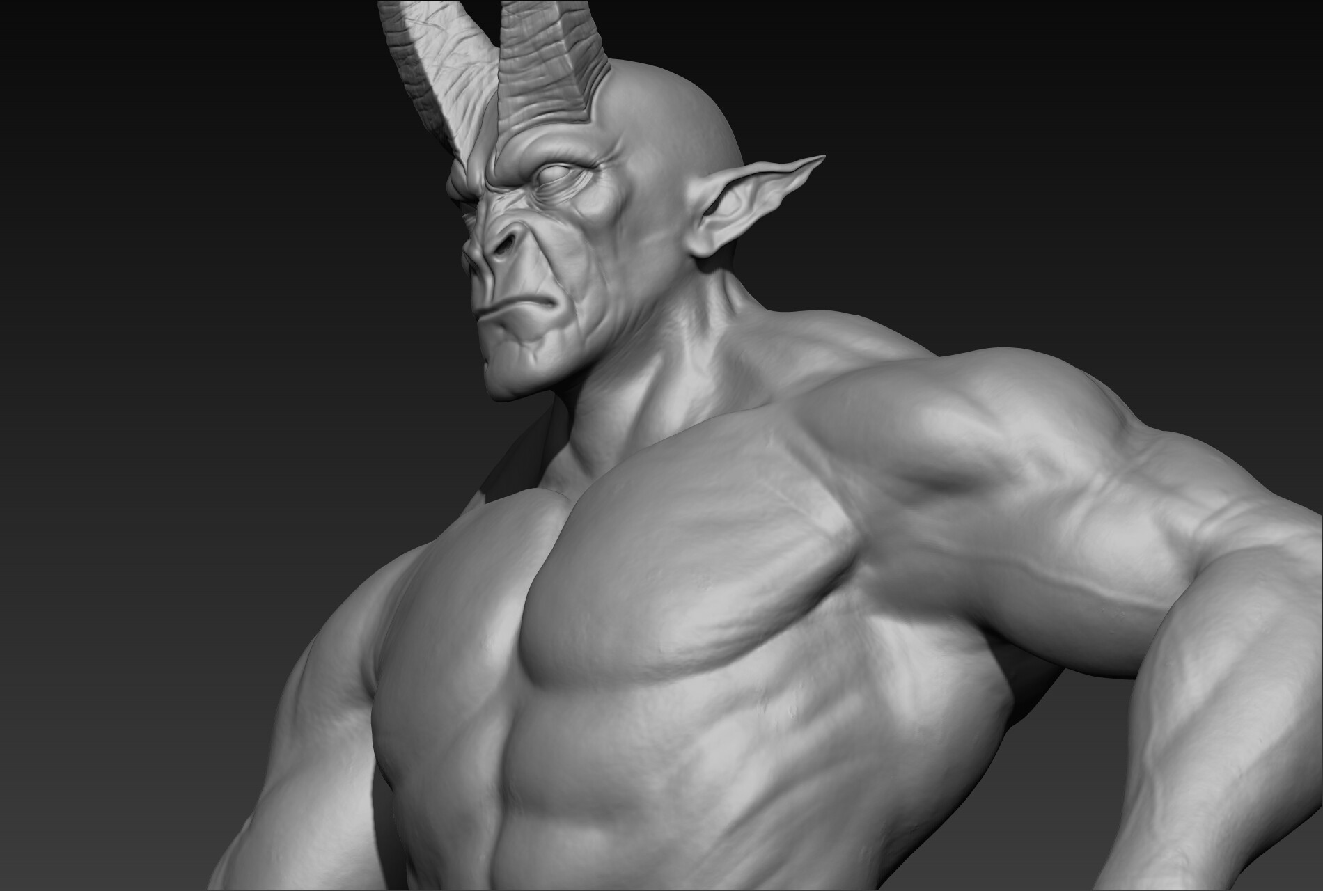 ArtStation - Sculpt Study - Panfilova's Satyr