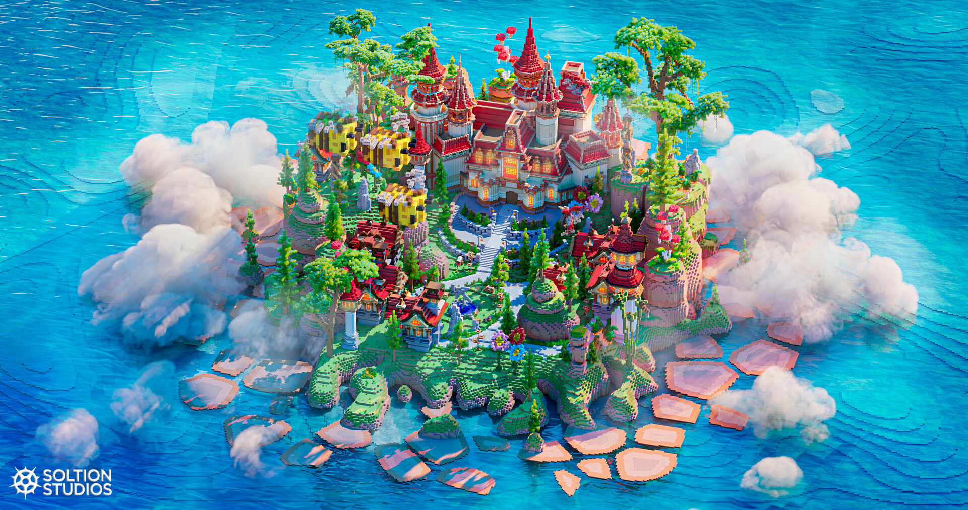 ArtStation - Lobby Castle