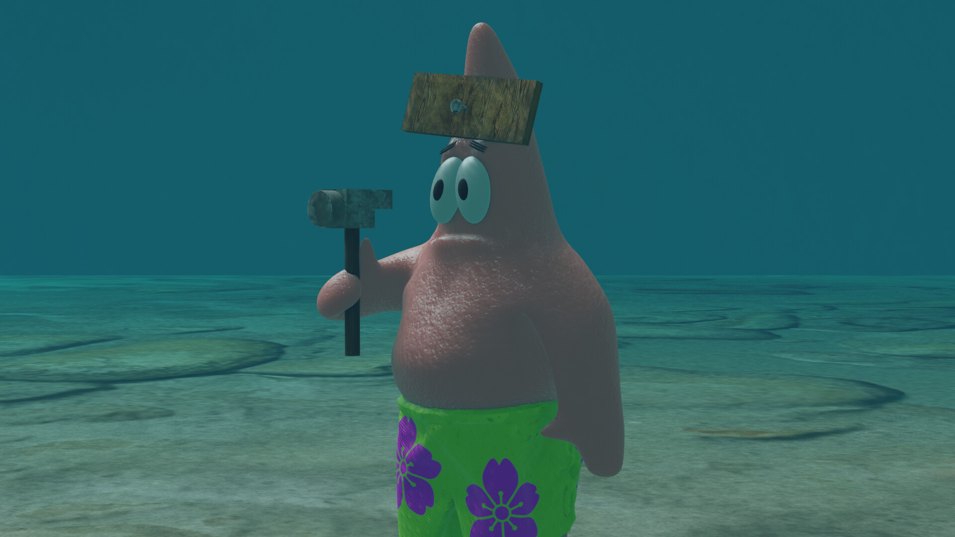 ArtStation - Patrick Star, Construction Extraordinare
