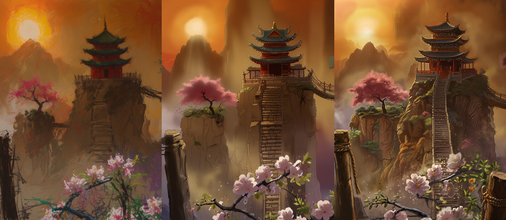 ArtStation - Chinese temple