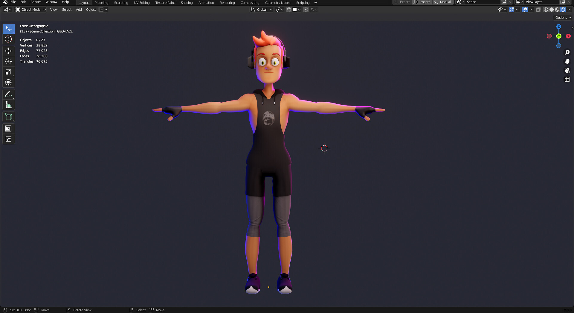 ArtStation - 3d Modeling - Man