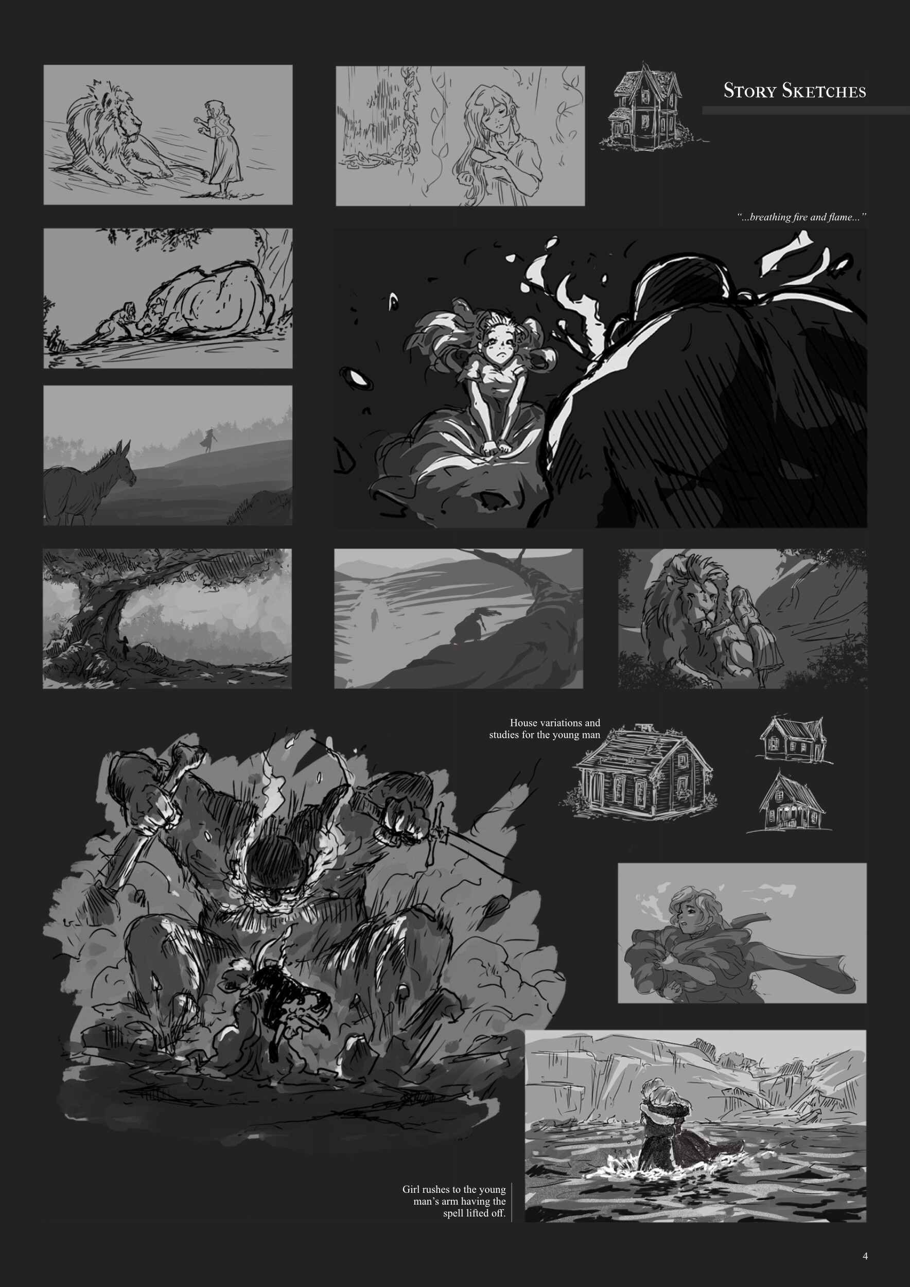 Lucas Sung Jun Hong - Artbook "The Wounded Lion"