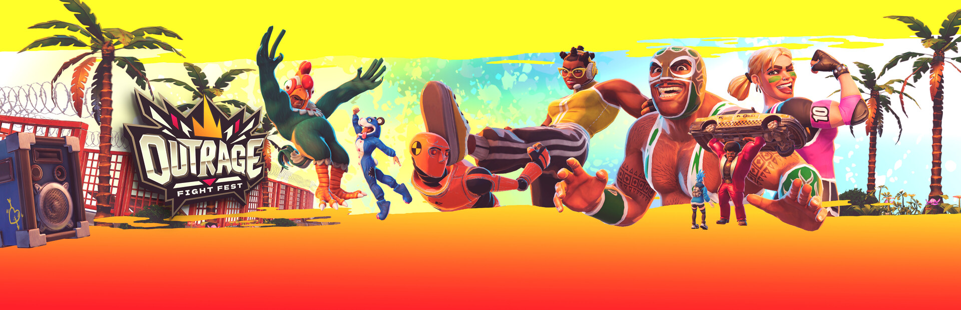 ArtStation - OutRage: Fight Fest - Marketing and Look Dev