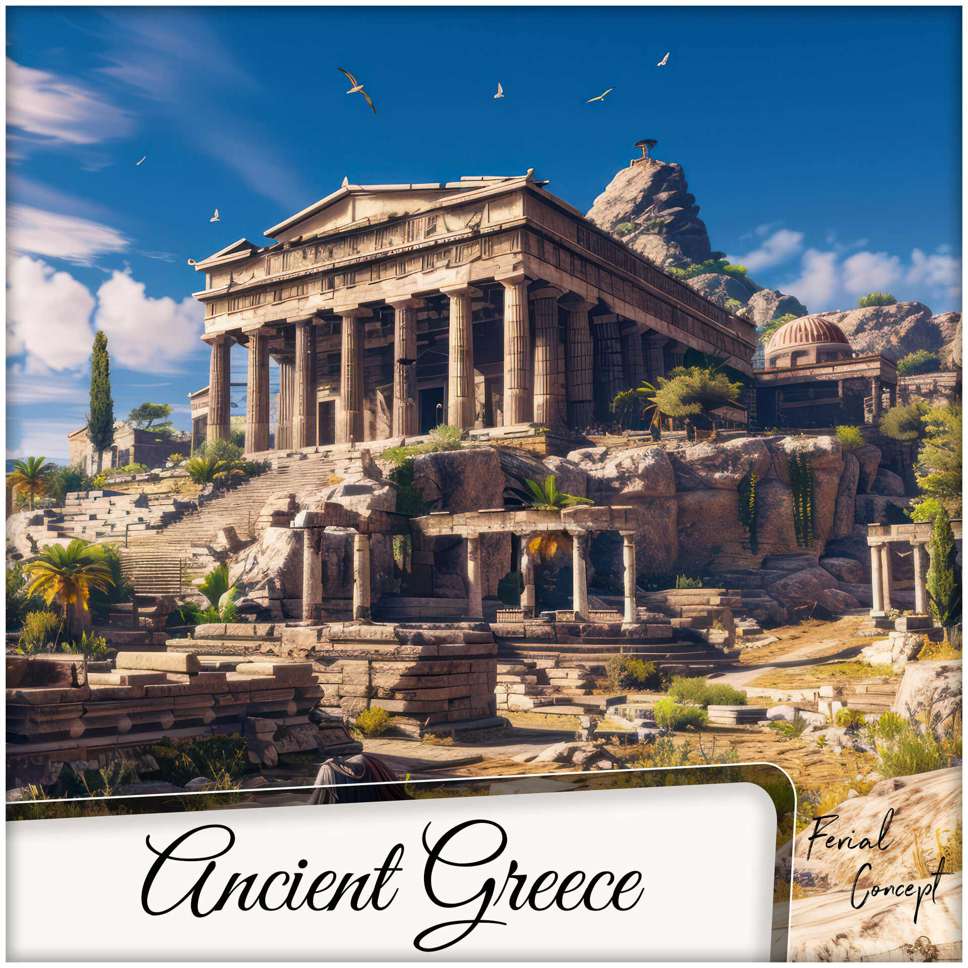 ArtStation - 🔹230 Ancient Greece - Environment Concept Reference Image ...