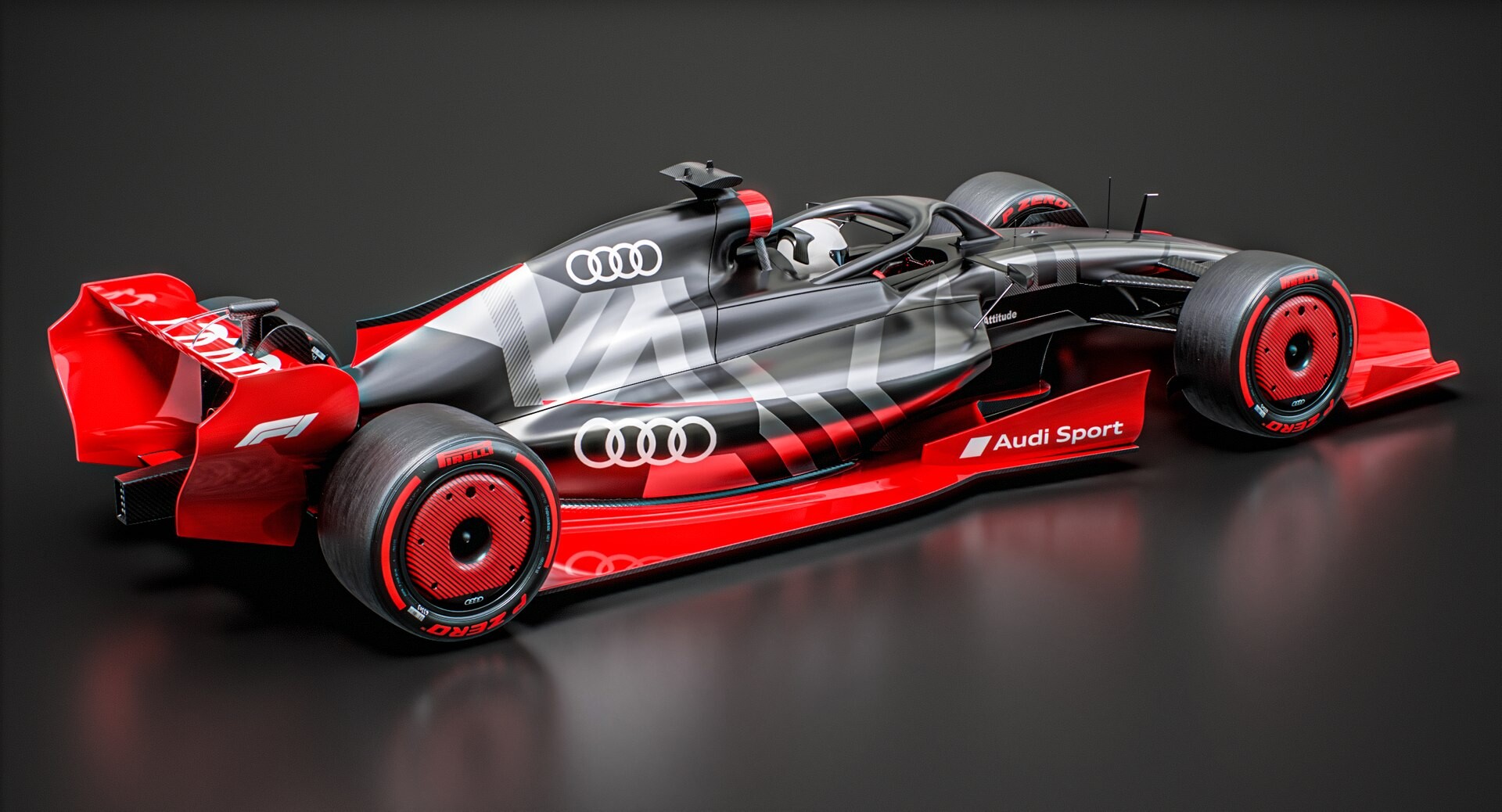 OpticalDreamSoft - Formula 1 2026 F1 Audi Livery Concept Race Car PBR ...