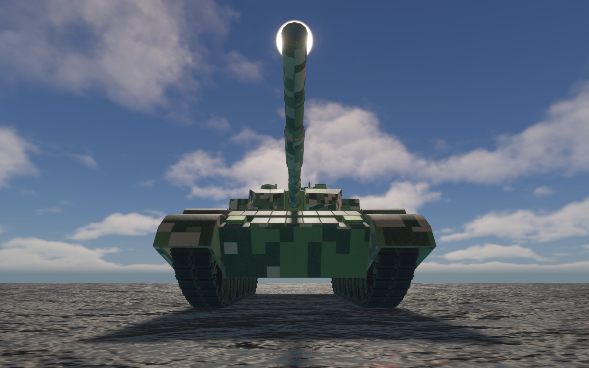 ArtStation - T99 Tank