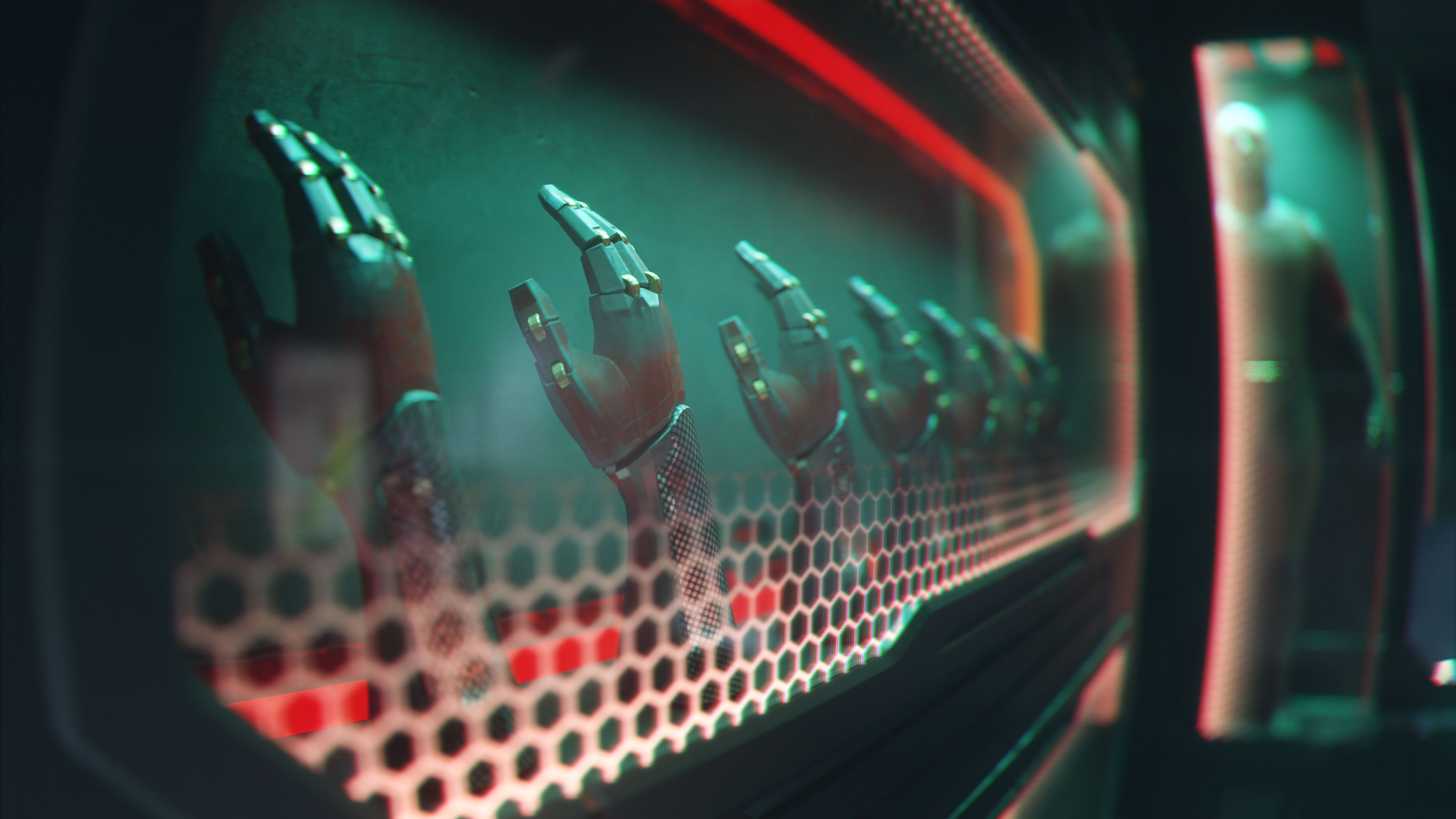 KitBash3D - "CyberPunk Interiors" - 3D Models and Materials Kit