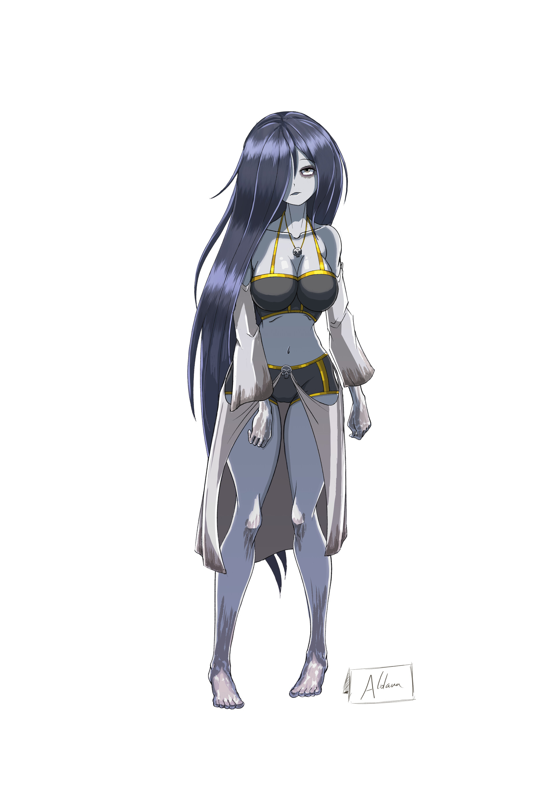 ArtStation - Monster Girl Yūrei