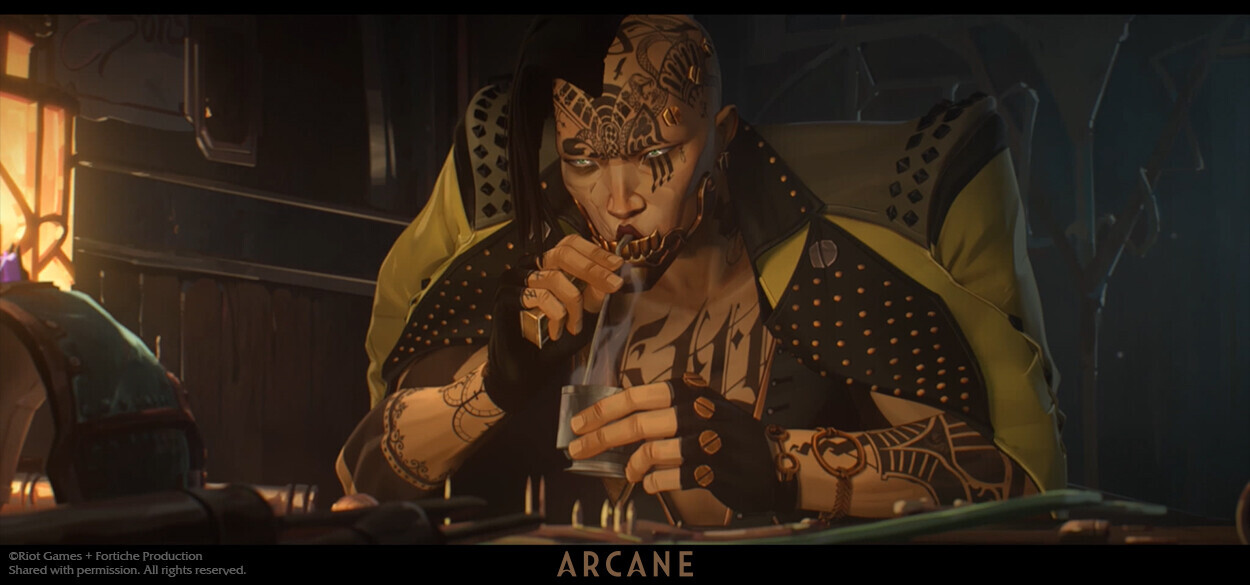 Thibaut Granet - - Baron Finn - ARCANE -Texuring by Thibaut Granet ...