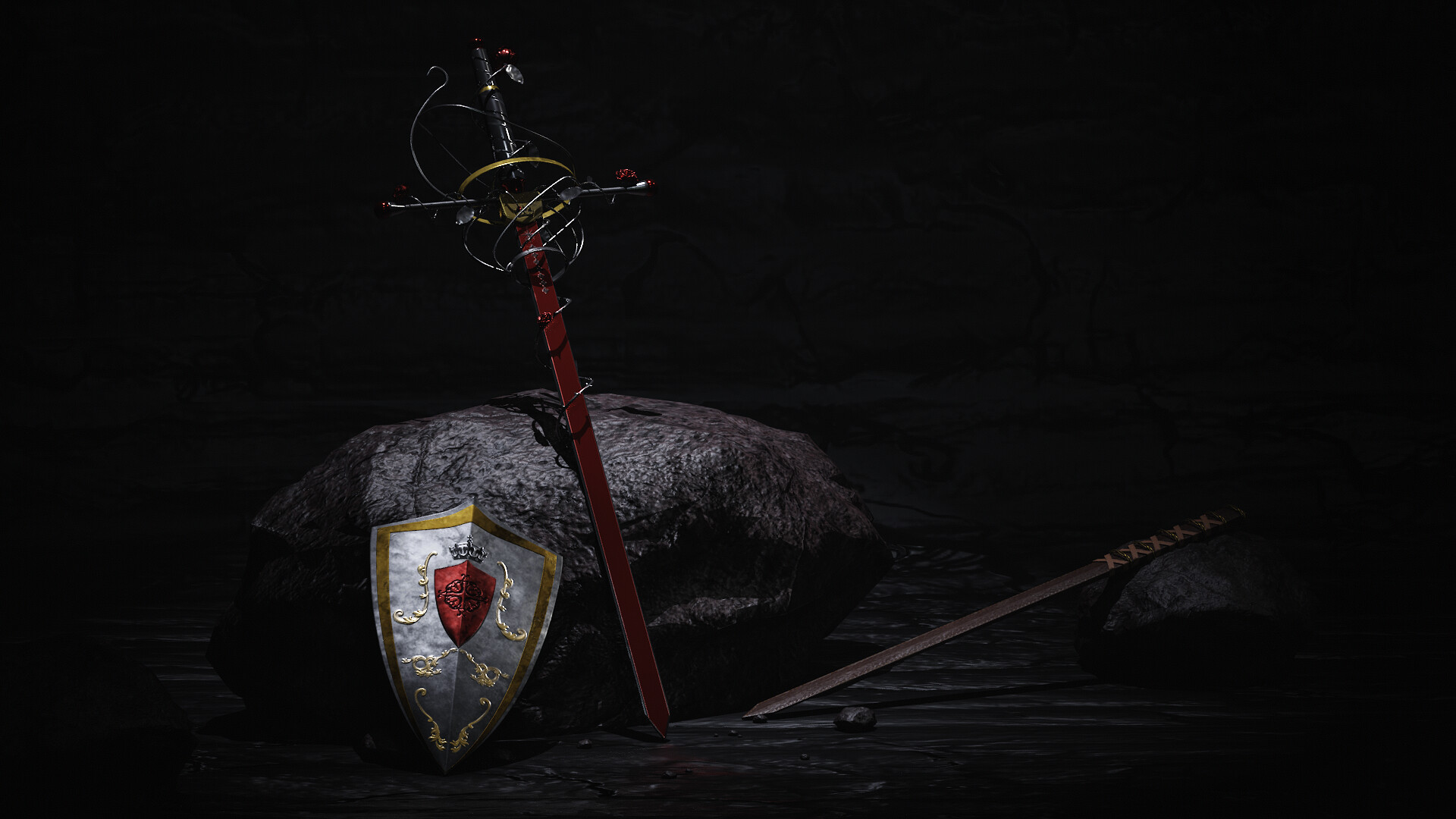 ArtStation - Sword of rose