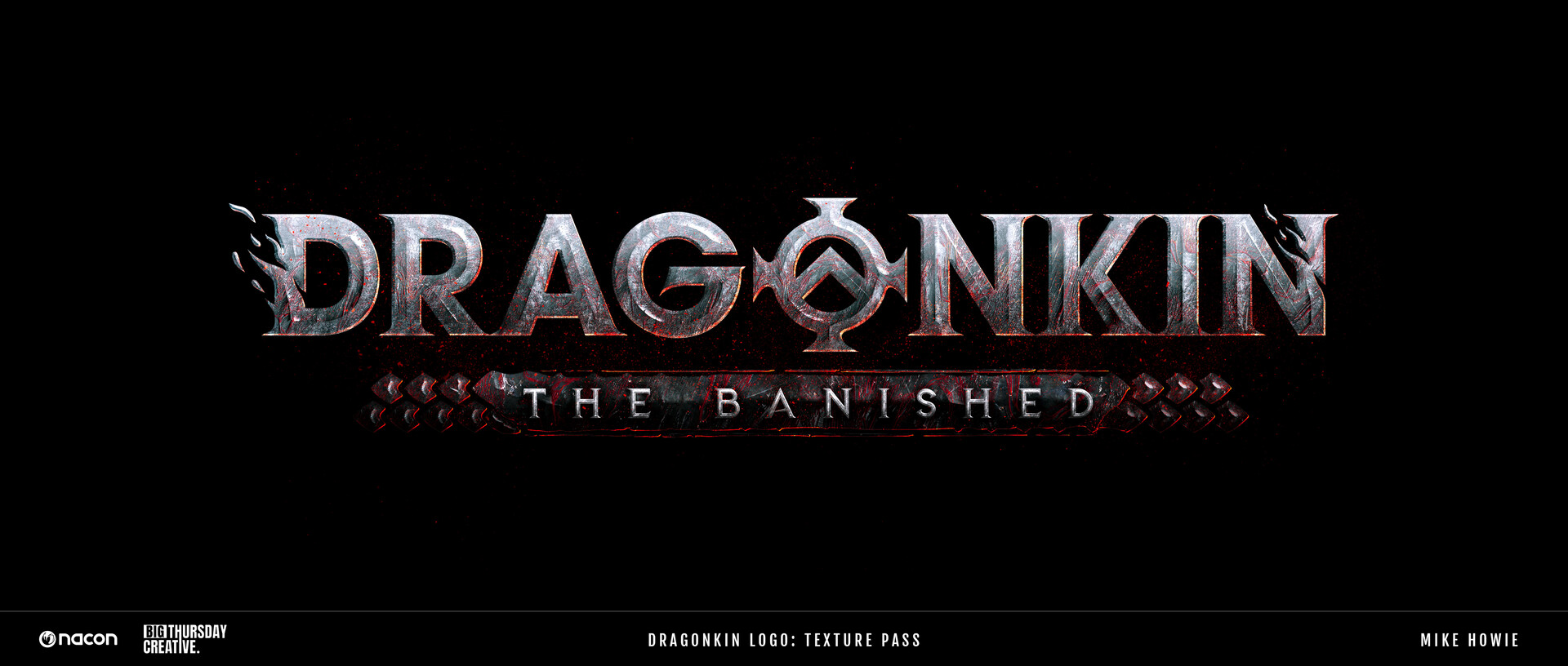 Mike Howie - Dragonkin: The Banished - Logo Design