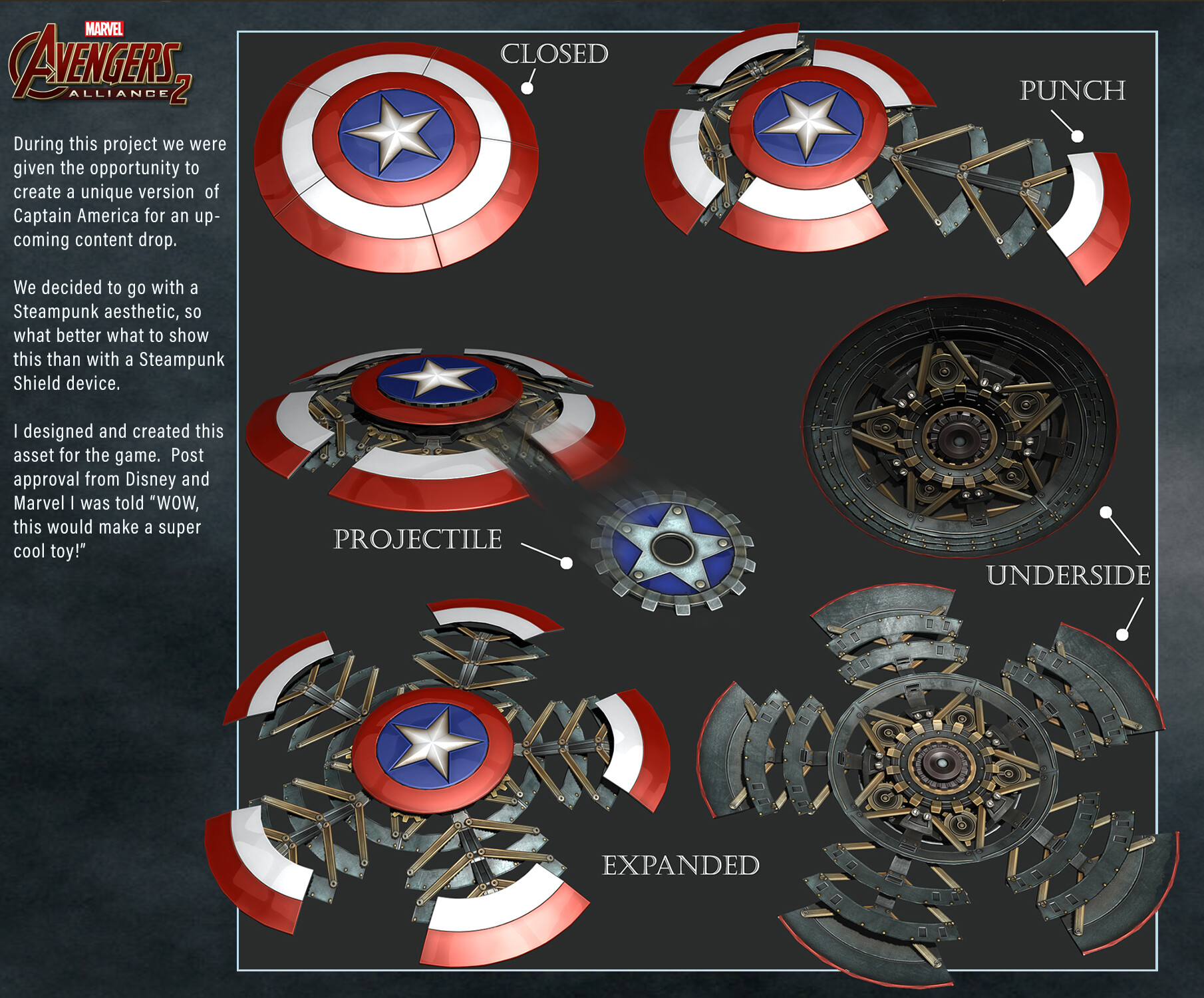 Eric Arroyo - Marvel Avengers Alliance II / Characters and Outsource ...