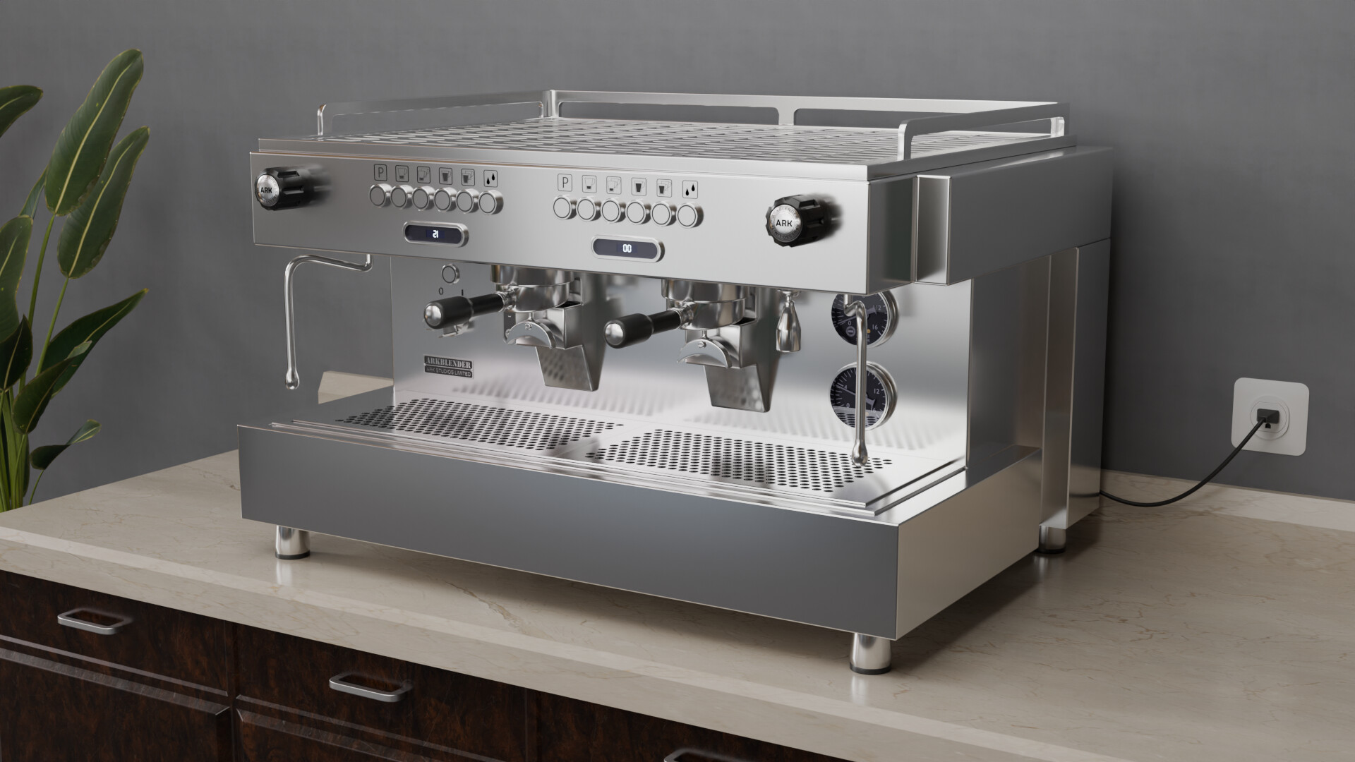 ArtStation - Coffee Espresso Machine