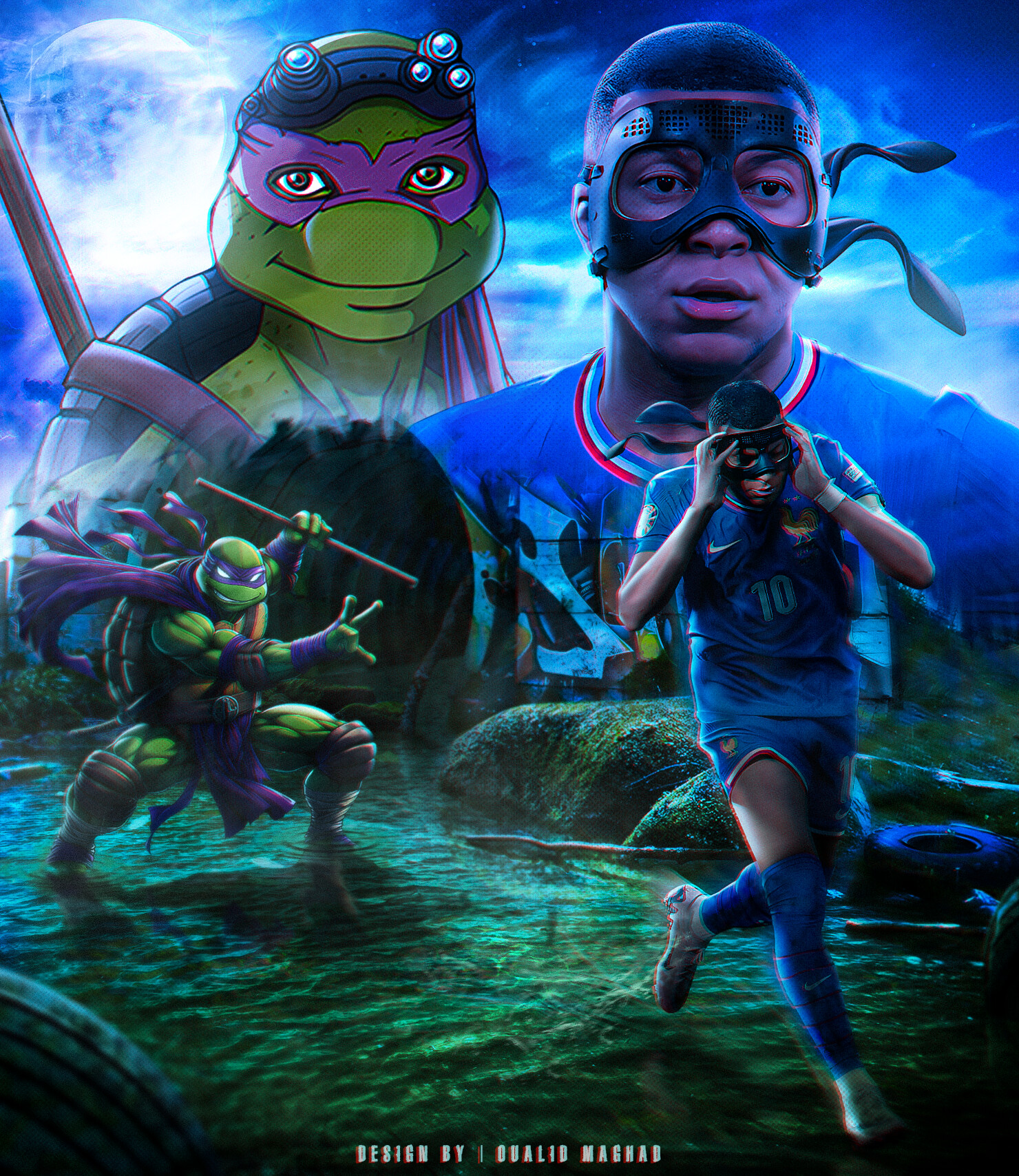 ArtStation - DONATELLO X MBAPPE