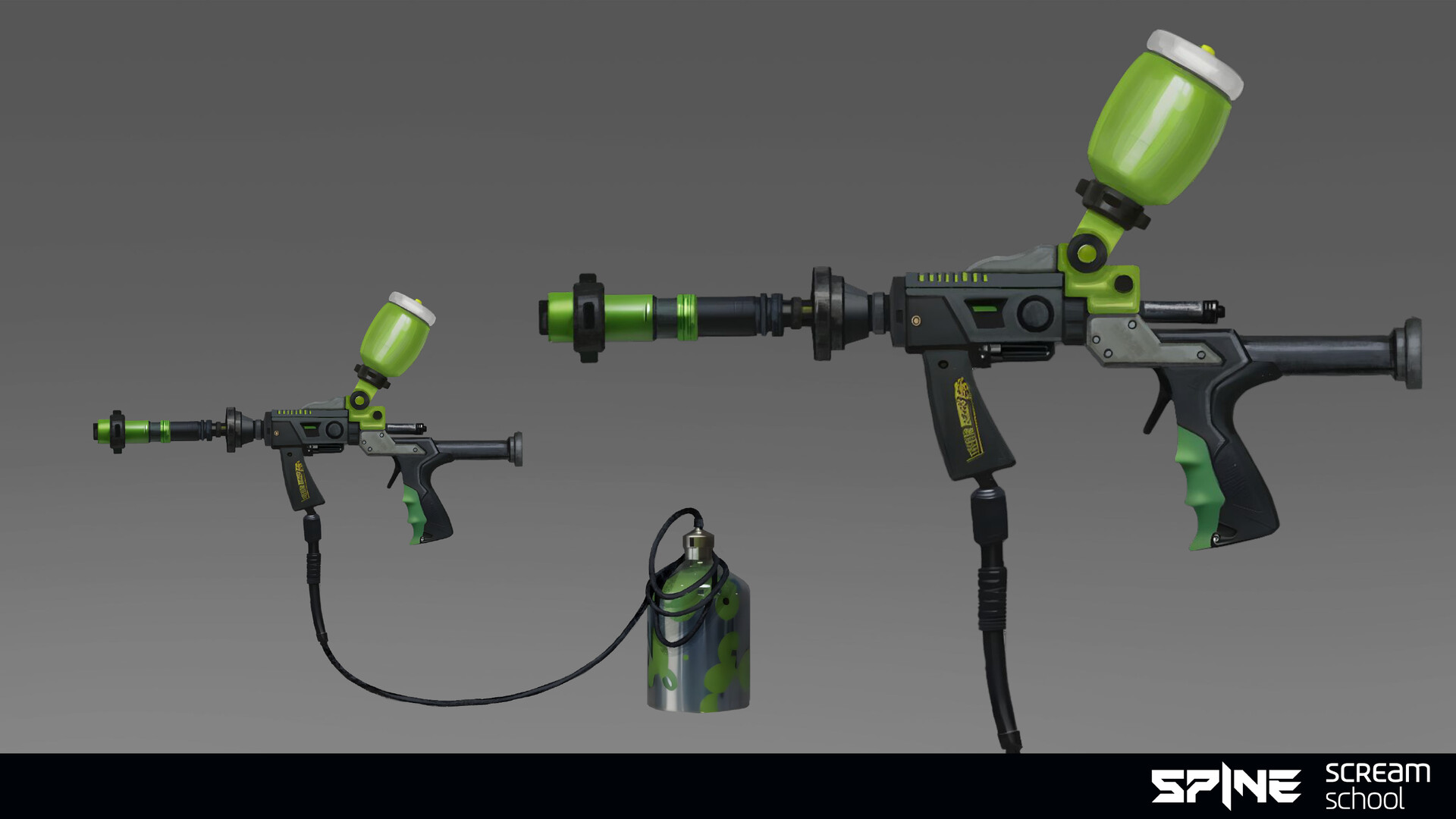 ArtStation - Acid airbrush