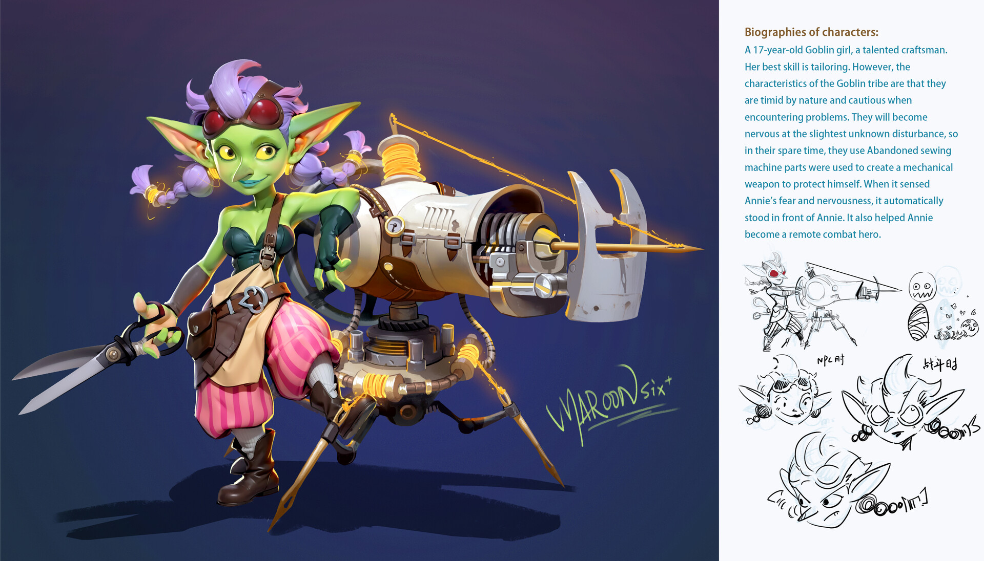 ArtStation - Goblin girl