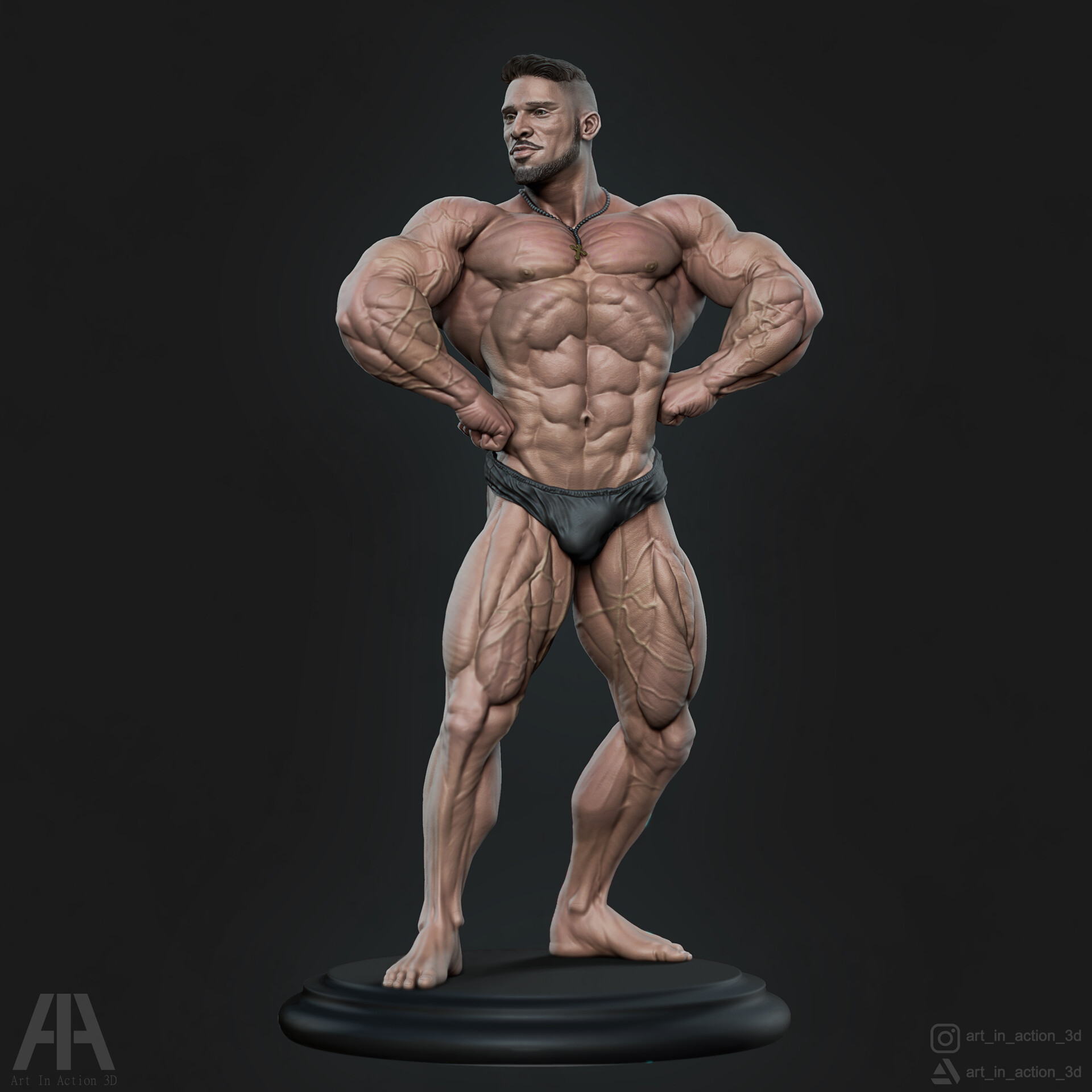ArtStation - Bodybuilder Ramon Dino
