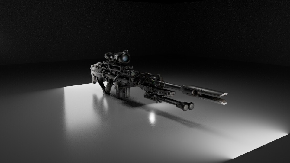 ArtStation - MLK sniper refle