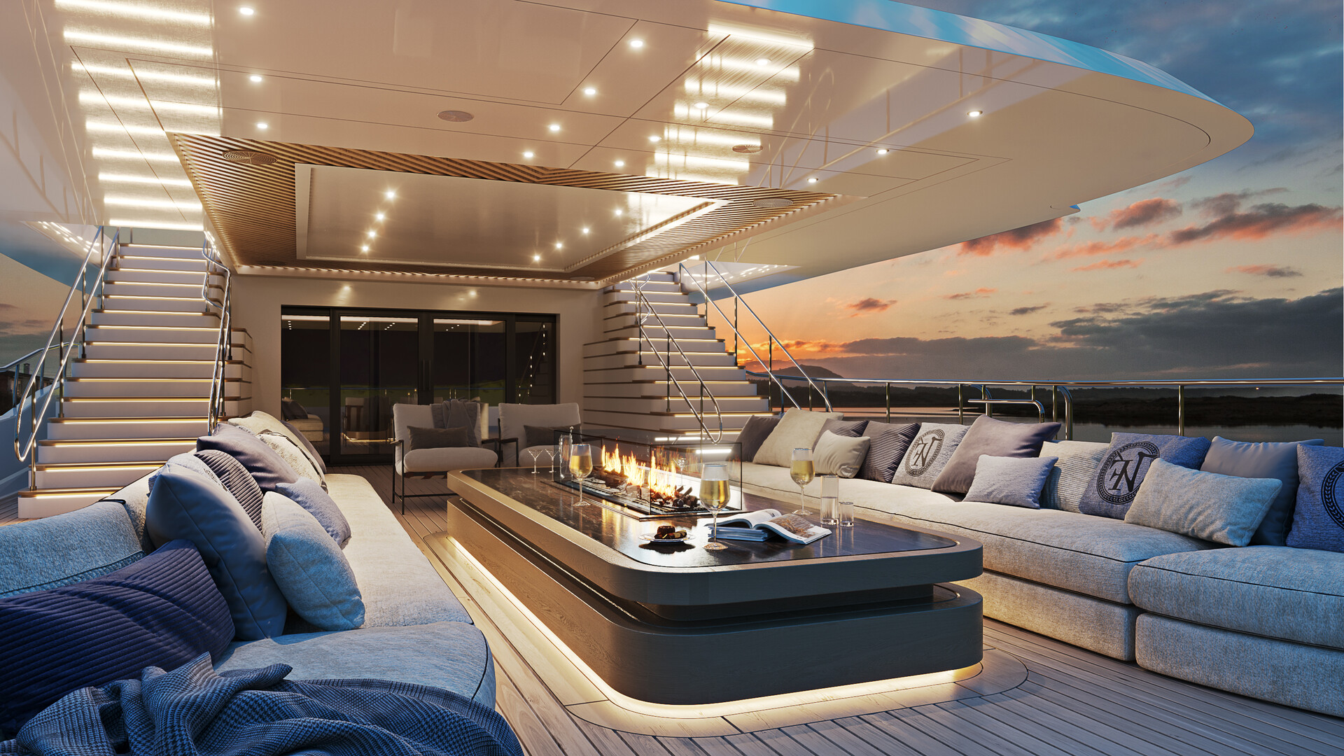 INNA 3D - Superyacht Interior design and CGI