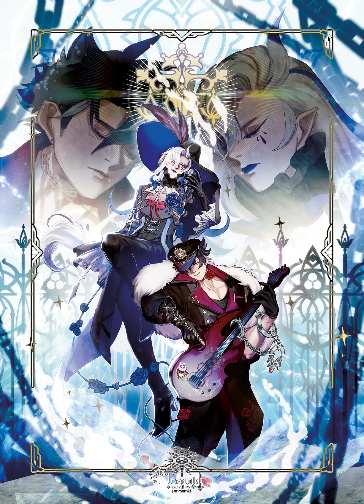 ArtStation - Wriothesley and Neuvillette