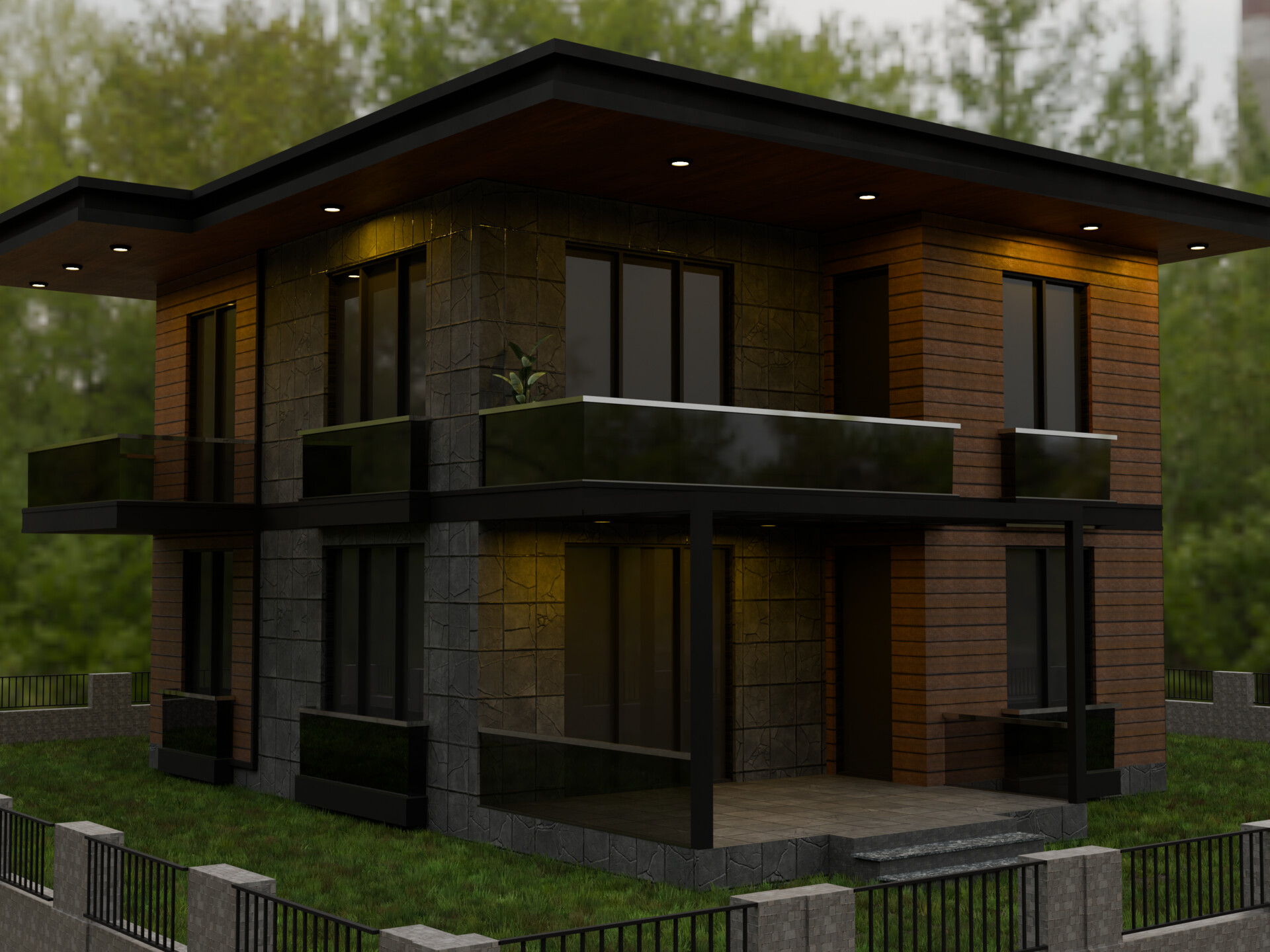 ArtStation - Rich Home Building