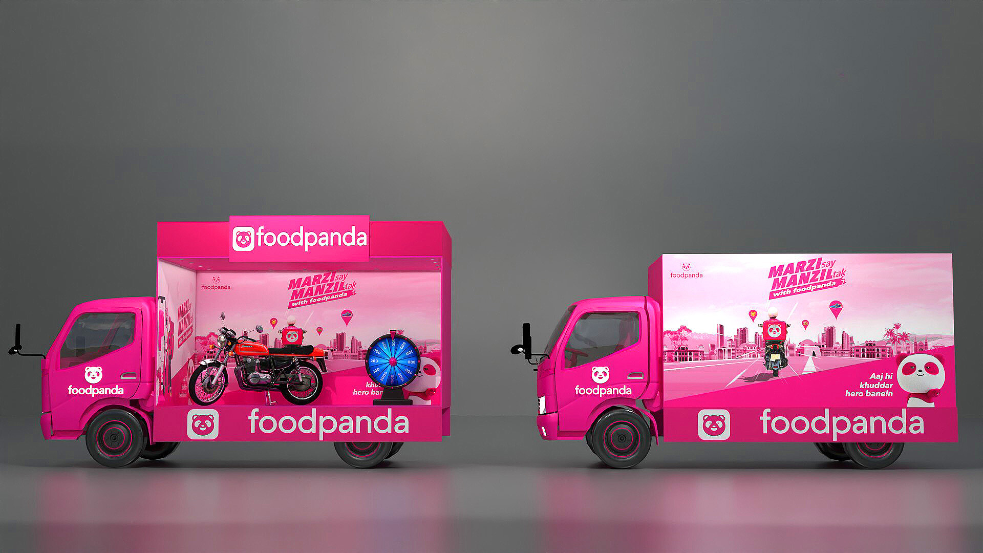 ArtStation - foodpanda fashade
