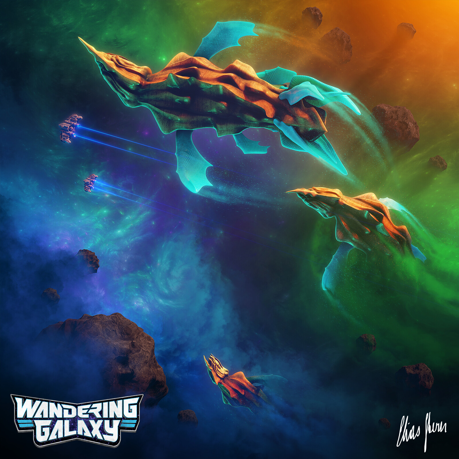 ArtStation - Wandering Galaxy Gasmora