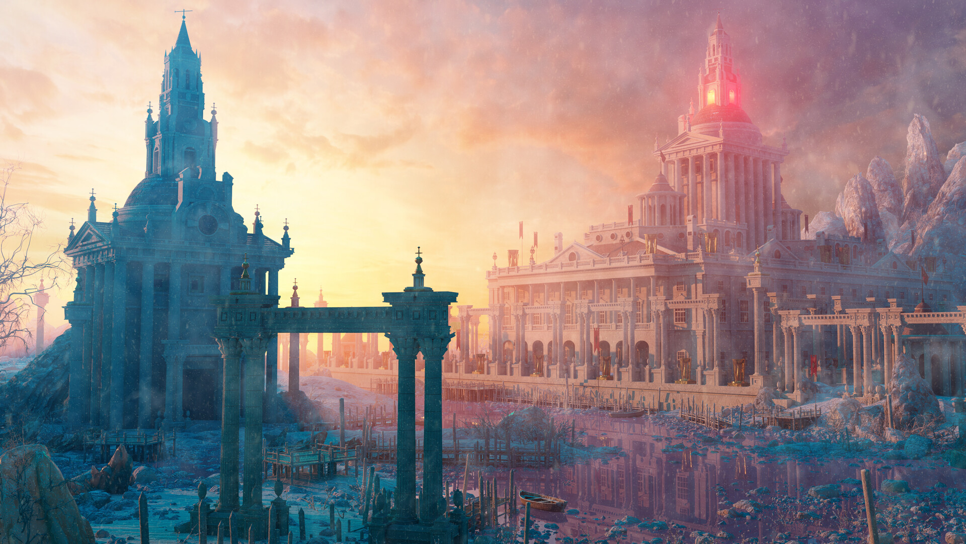 ArtStation - Fantasy Palace