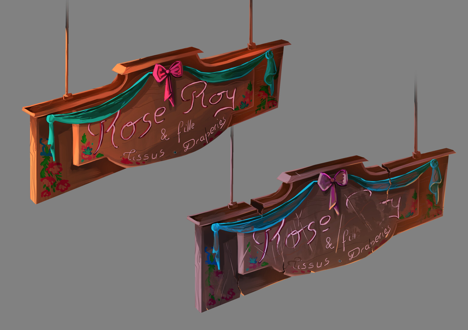 Clotilde Boulanger - SLEEPING BEAUTY - 2D Preproduction