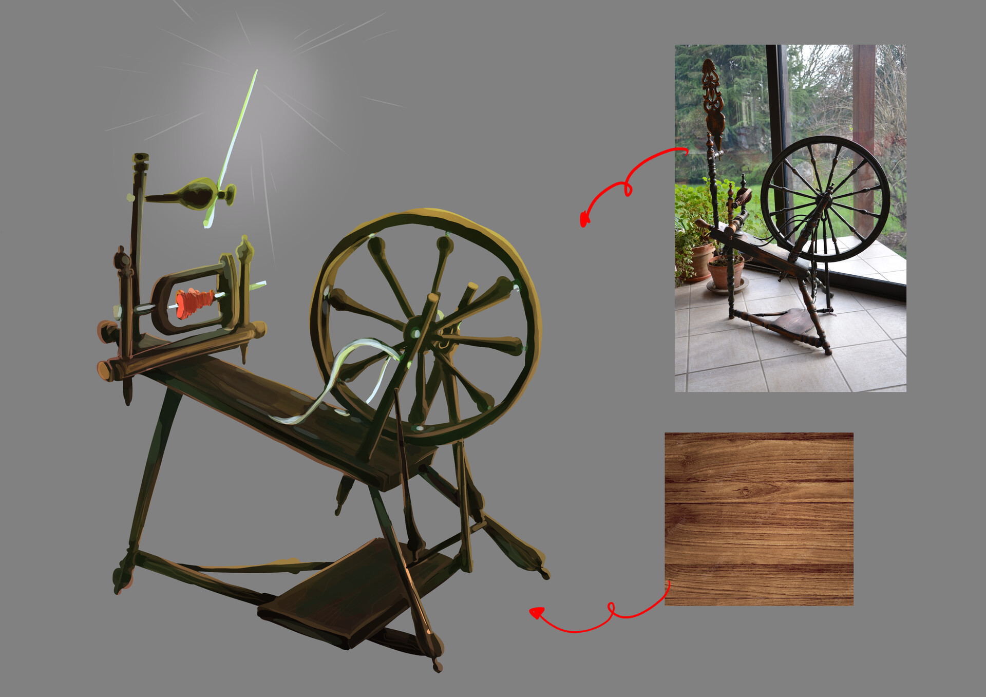 Clotilde Boulanger - SLEEPING BEAUTY - 2D Preproduction