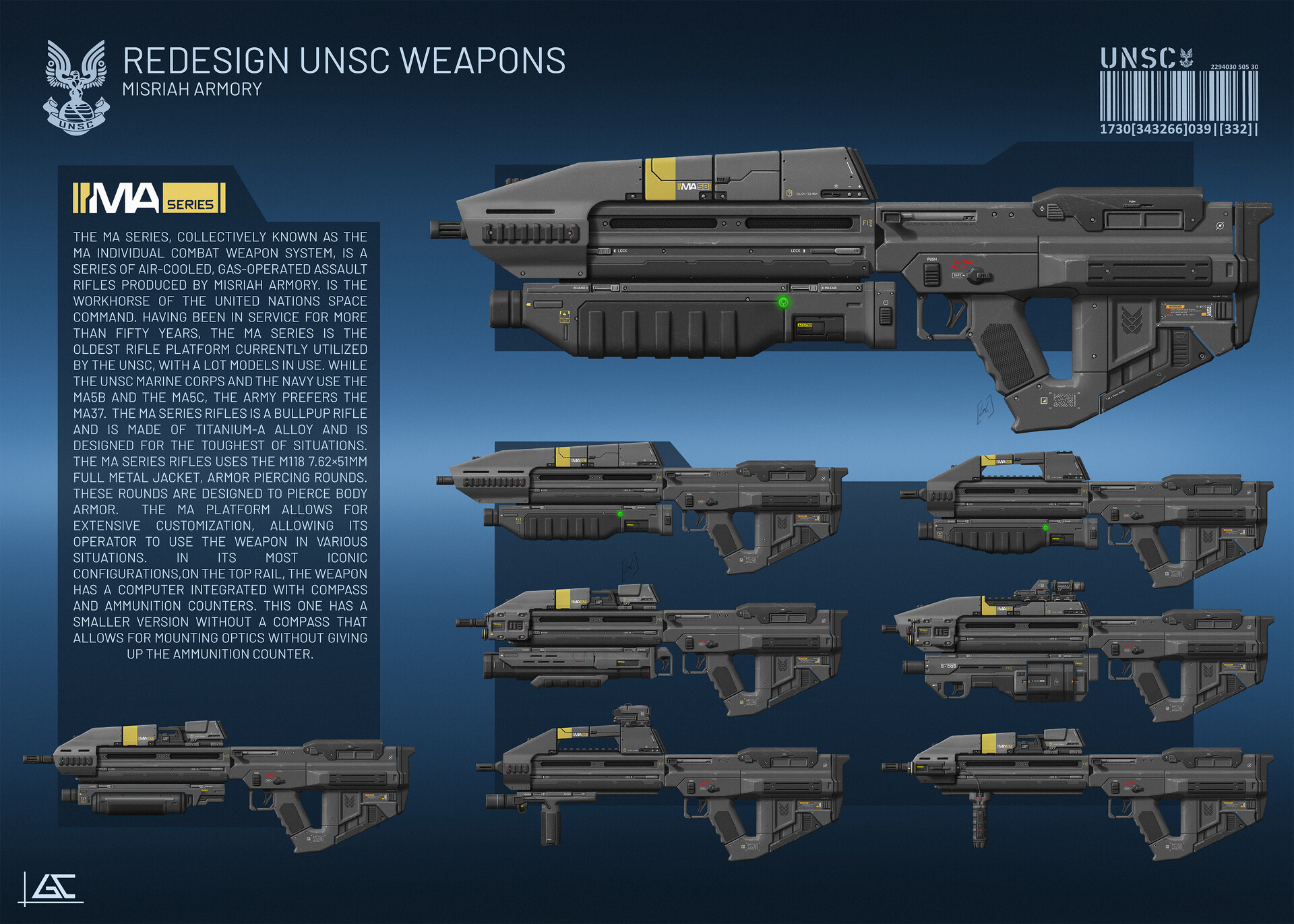 unsc weapons