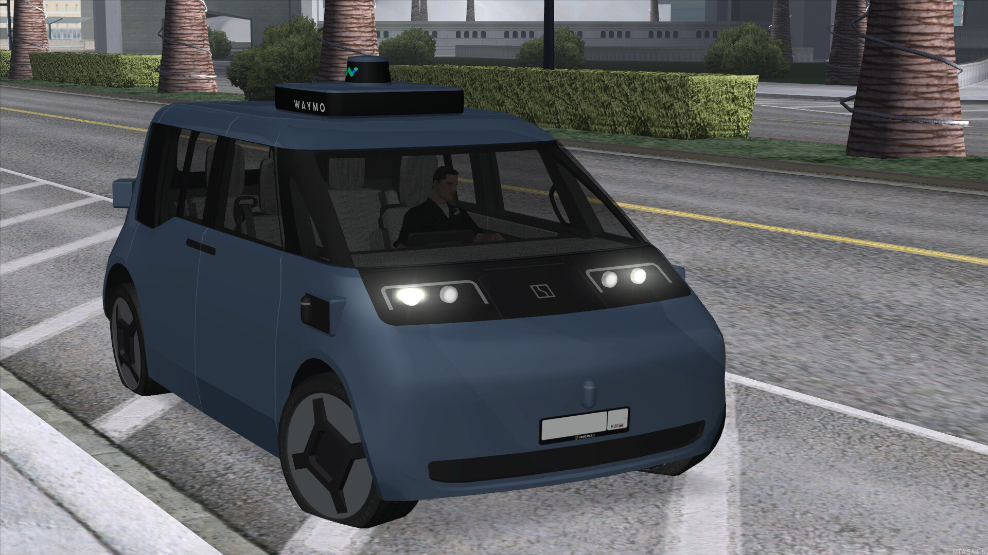 ArtStation - Zeekr Waymo [Low Poly]